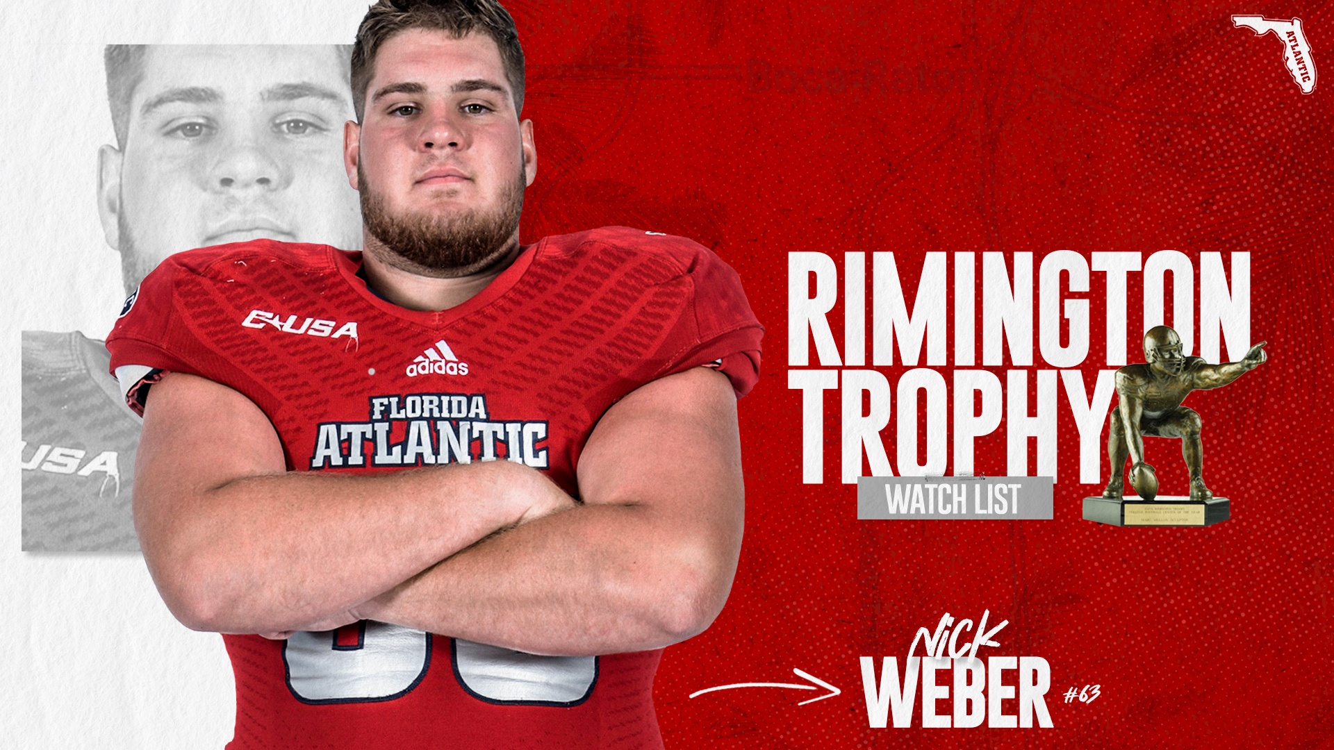 Nick Weber Named to Rimington Trophy Watch List - Florida Atlantic ...