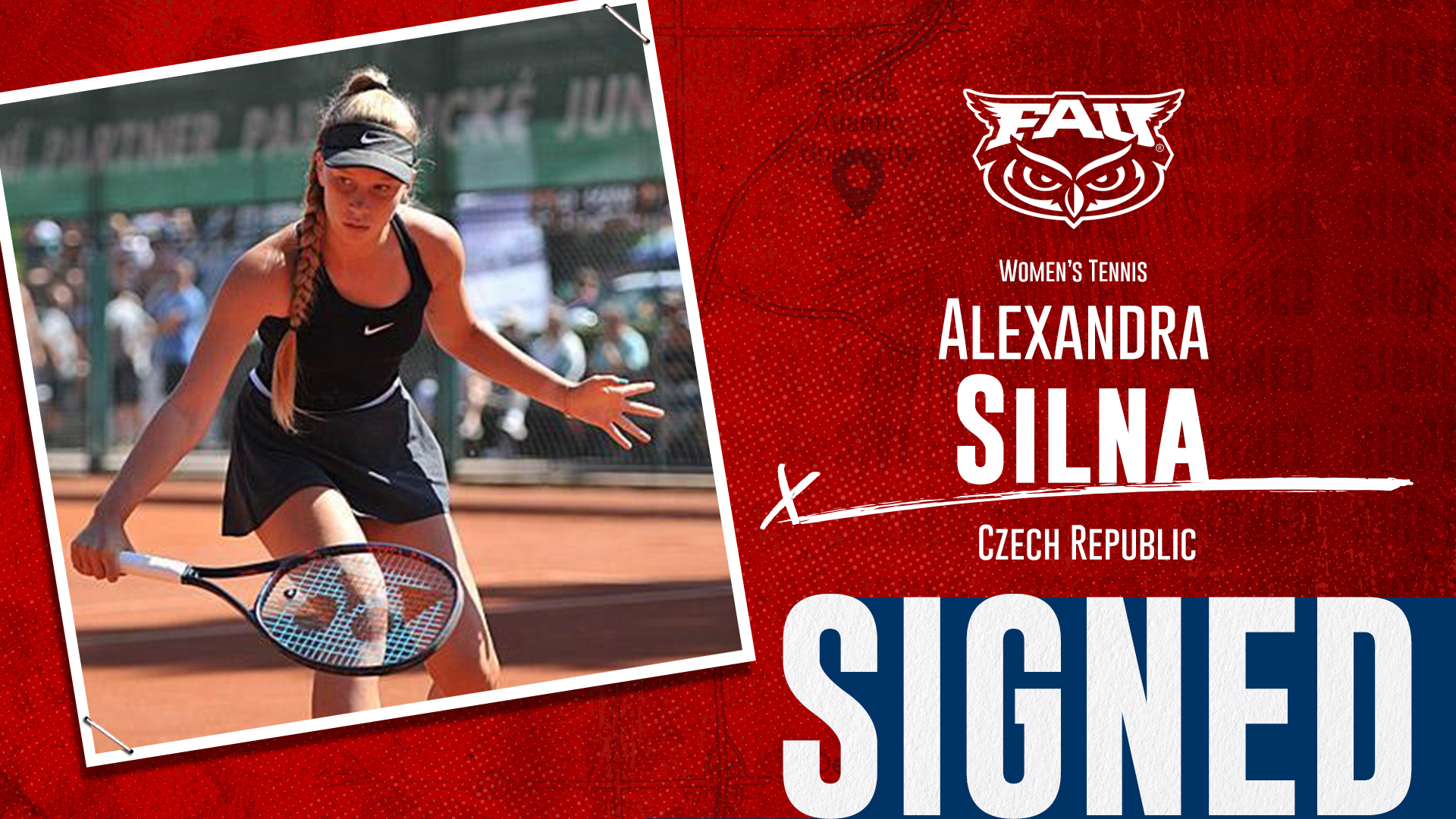 Silna Signs with FAU Women’s Tennis - Florida Atlantic University Athletics