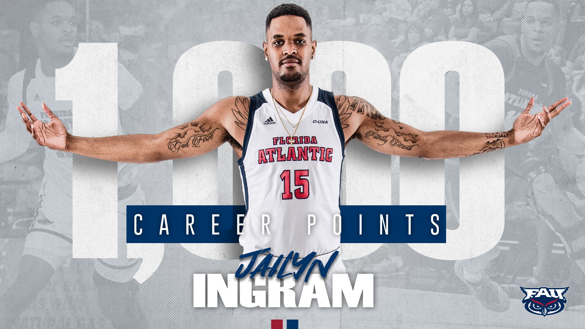 Jailyn Ingram Makes History in 80-71 Win Over UTSA - Florida Atlantic ...