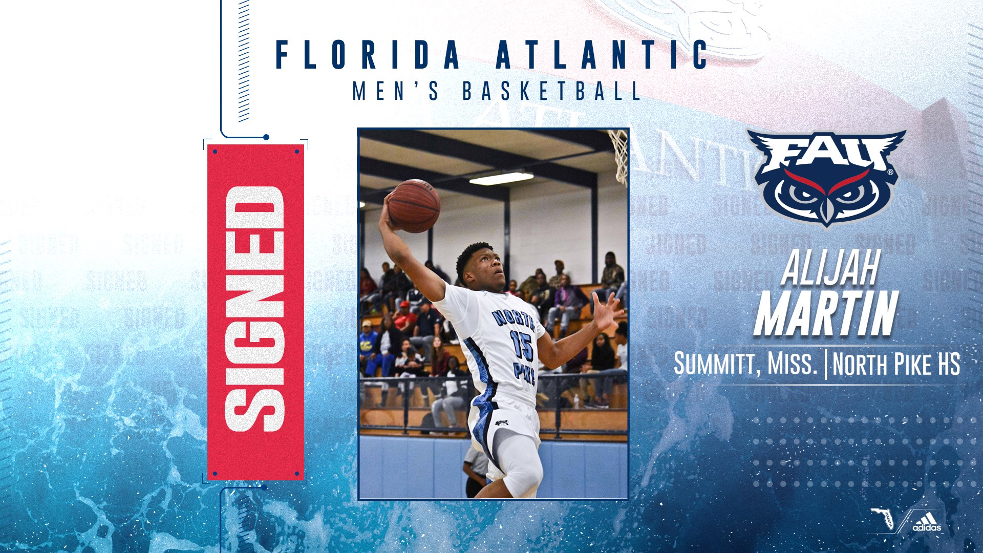 Men’s Basketball Adds Alijah Martin - Florida Atlantic University Athletics