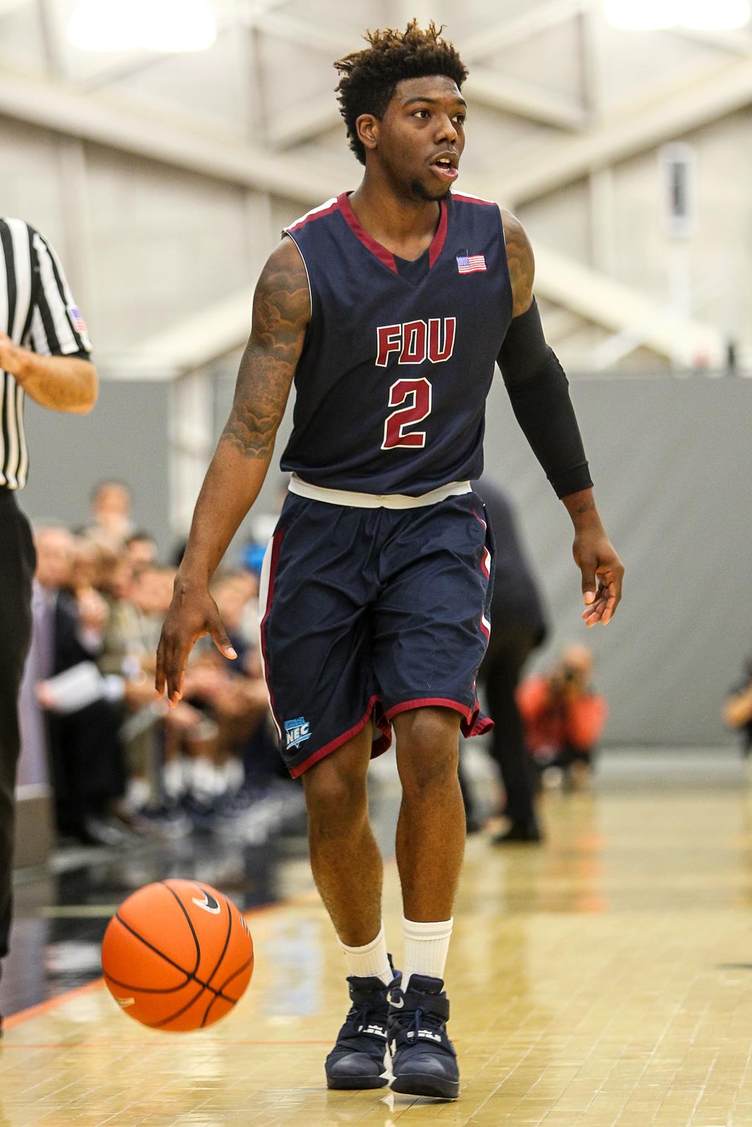 Darian Anderson - 2017-18 - Men's Basketball - FDU Knights Athletics