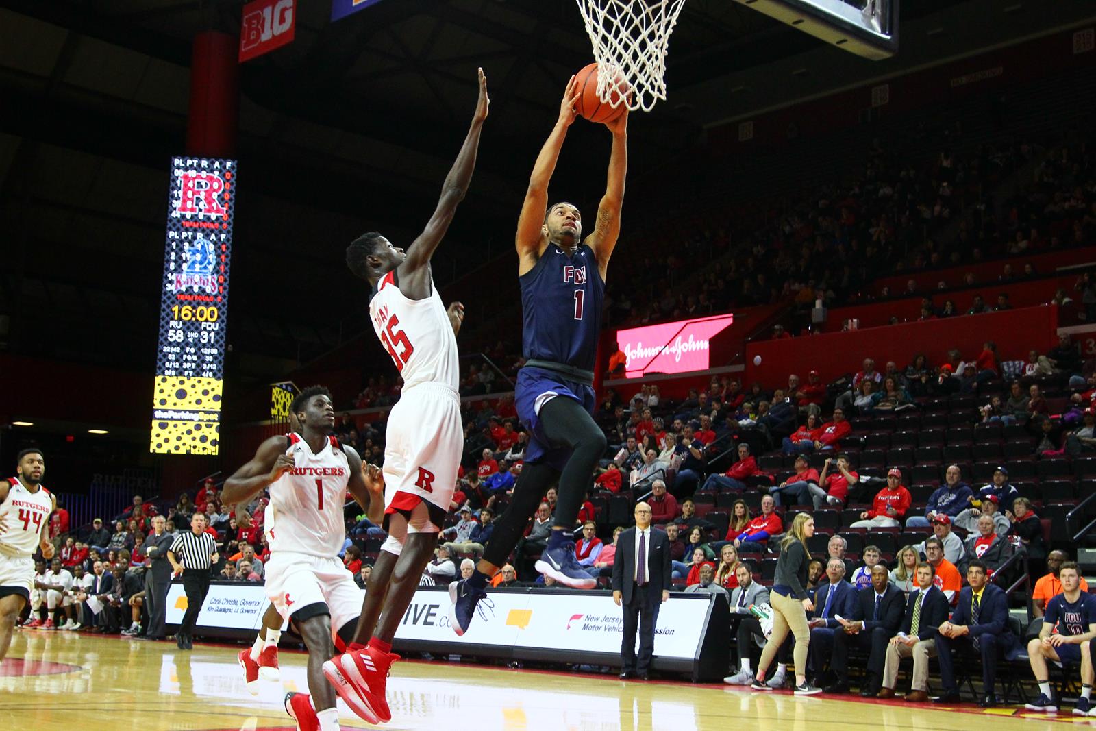 Darnell Edge - 2018-19 - Men's Basketball - FDU Knights Athletics