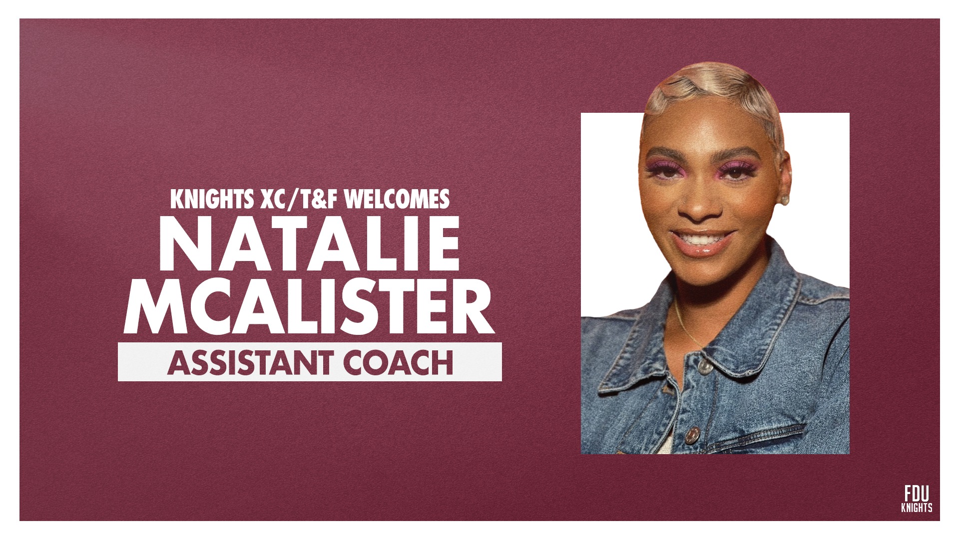 McAlister Joins Knights Cross Country/Track and Field Coaching Staff - FDU Knights Athletics