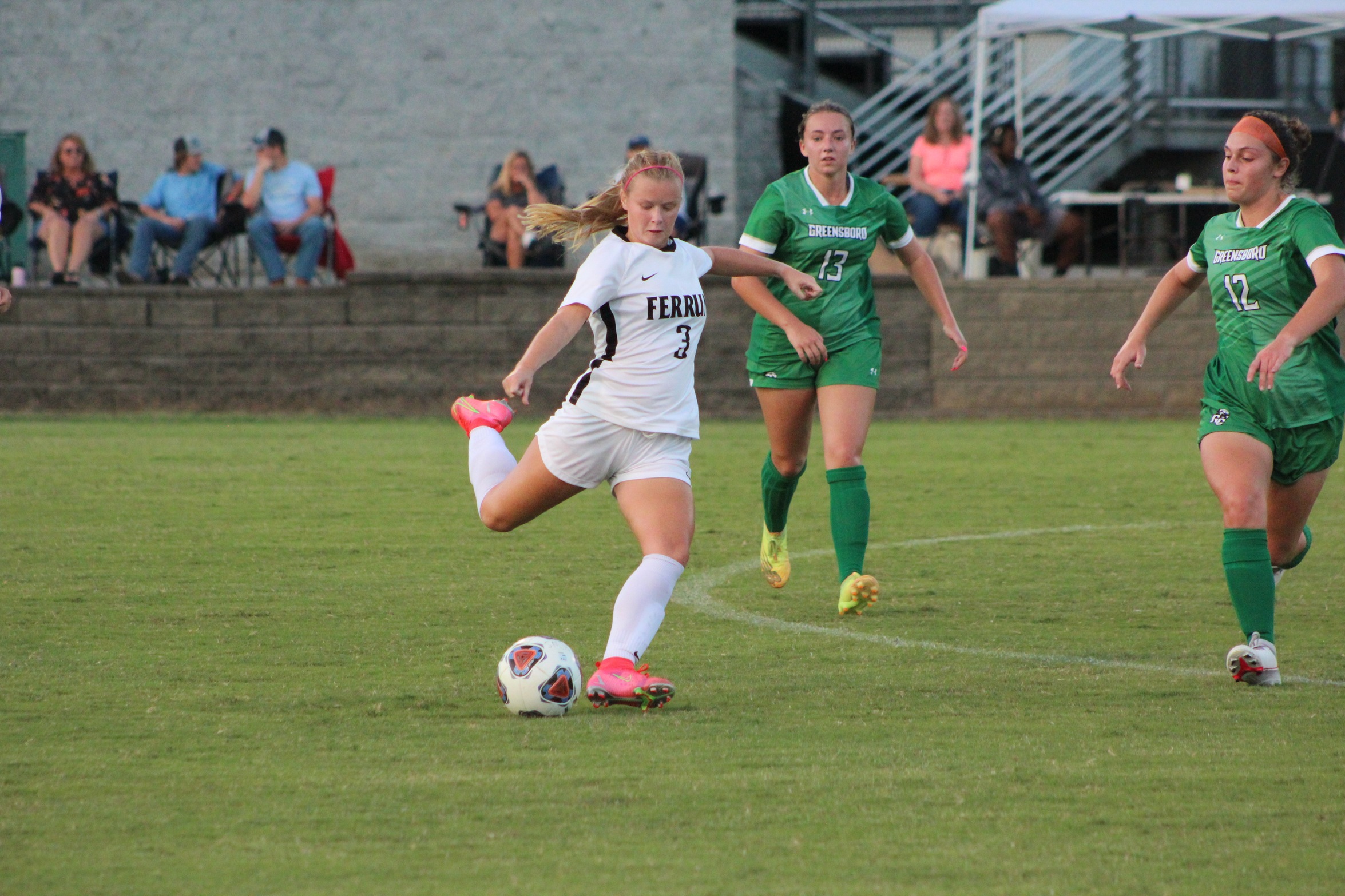 Late Goals Lift Women's Soccer Past Meredith - Ferrum College