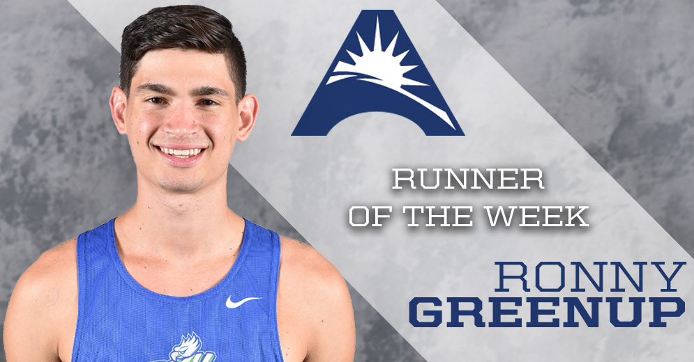 Greenup Takes Home ’s Second #ASUNXC Runner of the Week Award - FGCU ...