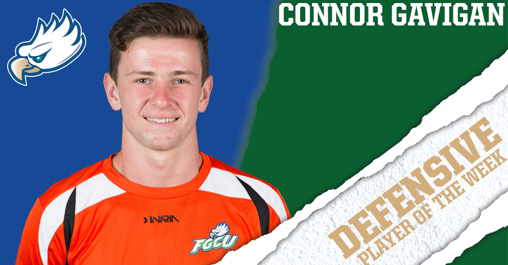 Connor Gavigan Claims First ASUN Defensive Player of the Week Honor ...
