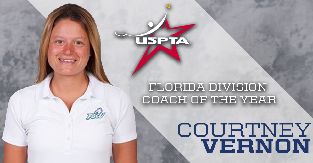 Head Coach Courtney Vernon Named USPTA College Coach of the Year - FGCU ...