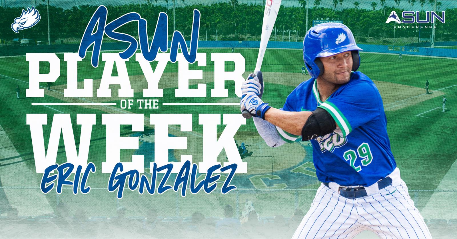 Eric Gonzalez - 2019 - Baseball - FGCU Athletics