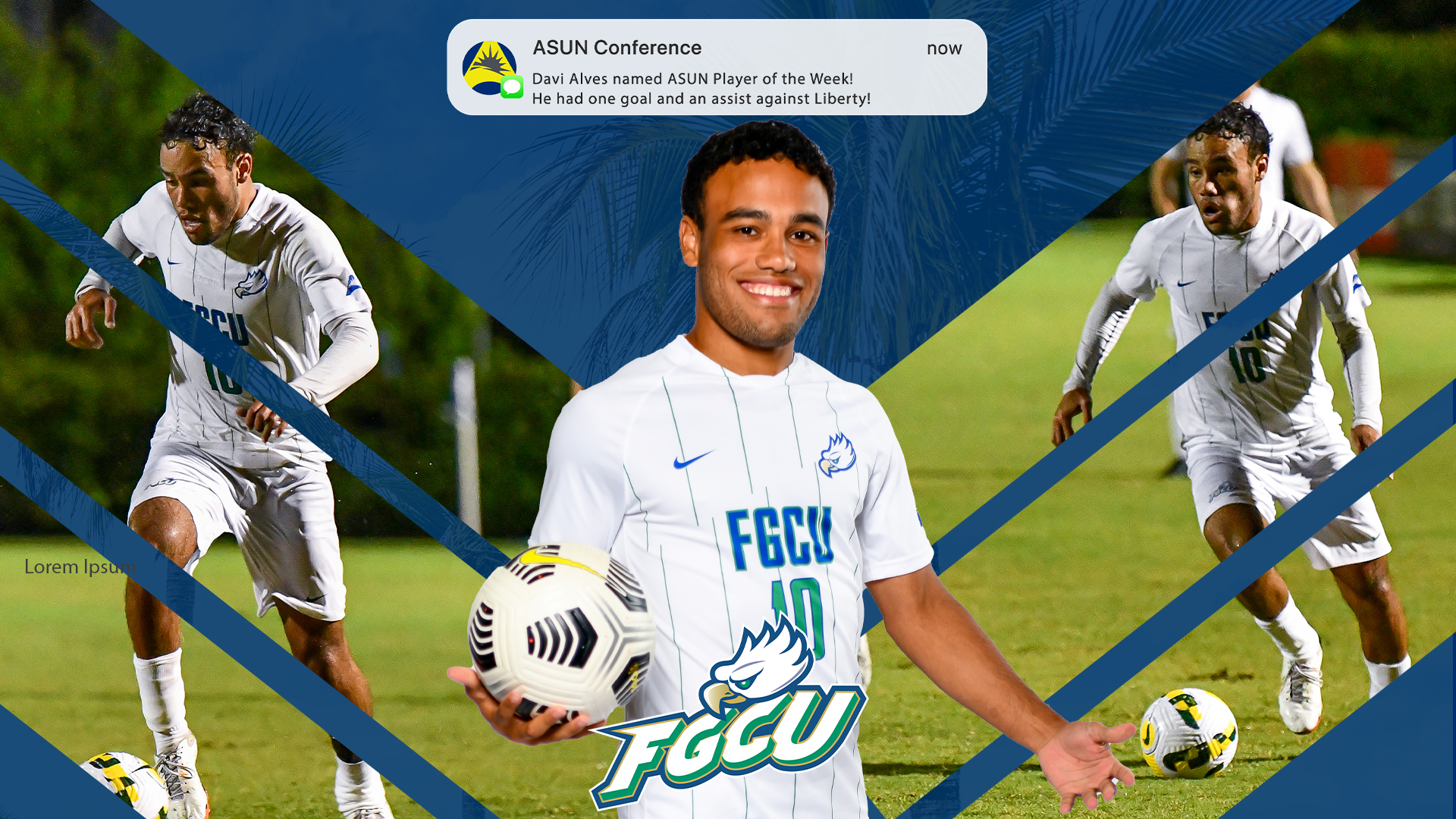 Davi Alves - 2022 - Men's Soccer - FGCU Athletics