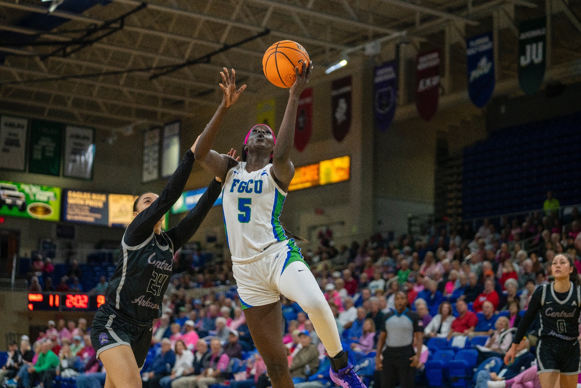 Eagles clinch spot in ASUN Tournament, silence Central Arkansas 65-43 ...
