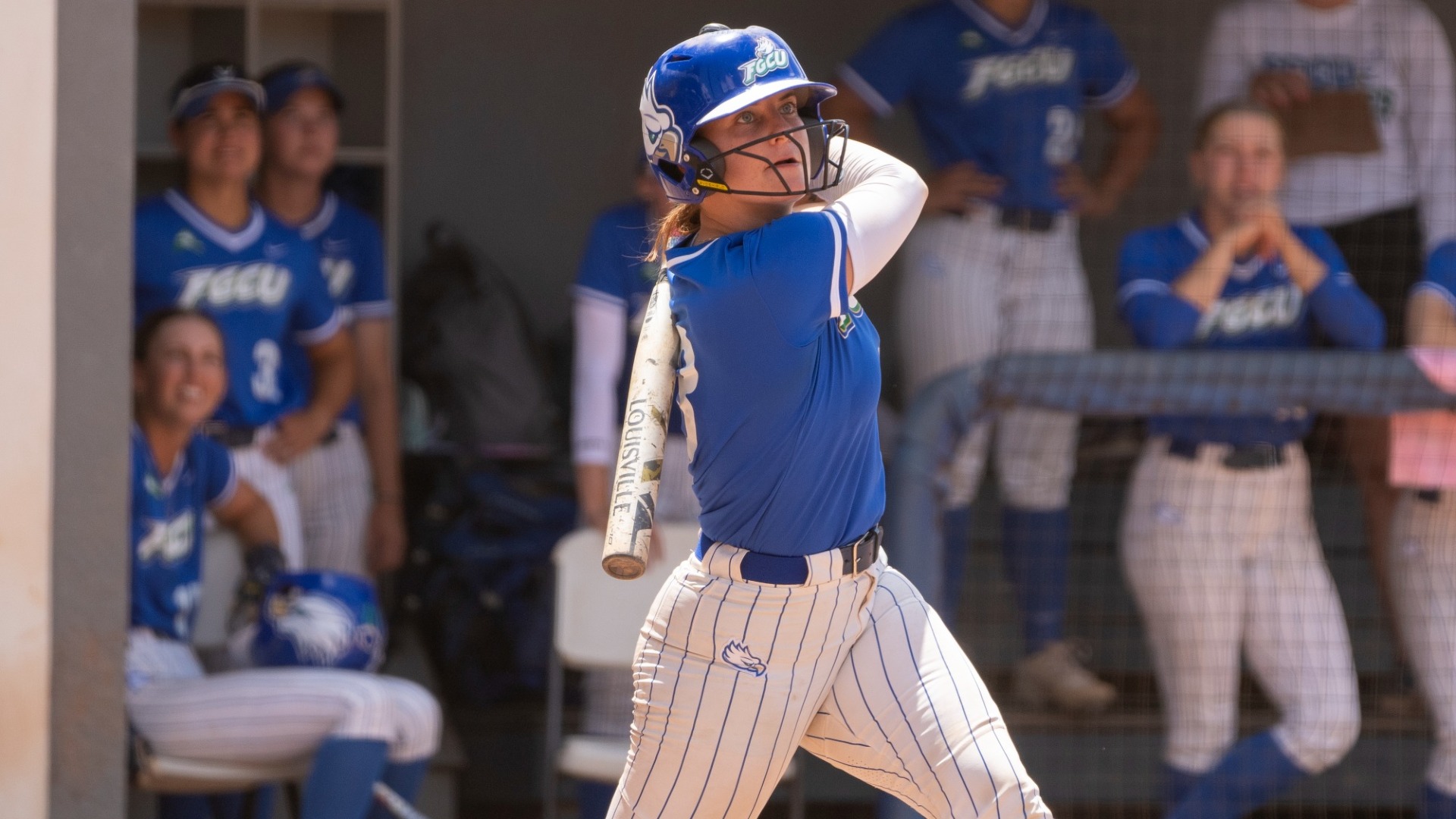 FGCU sweeps Stetson, sits alone in second place in conference - FGCU ...