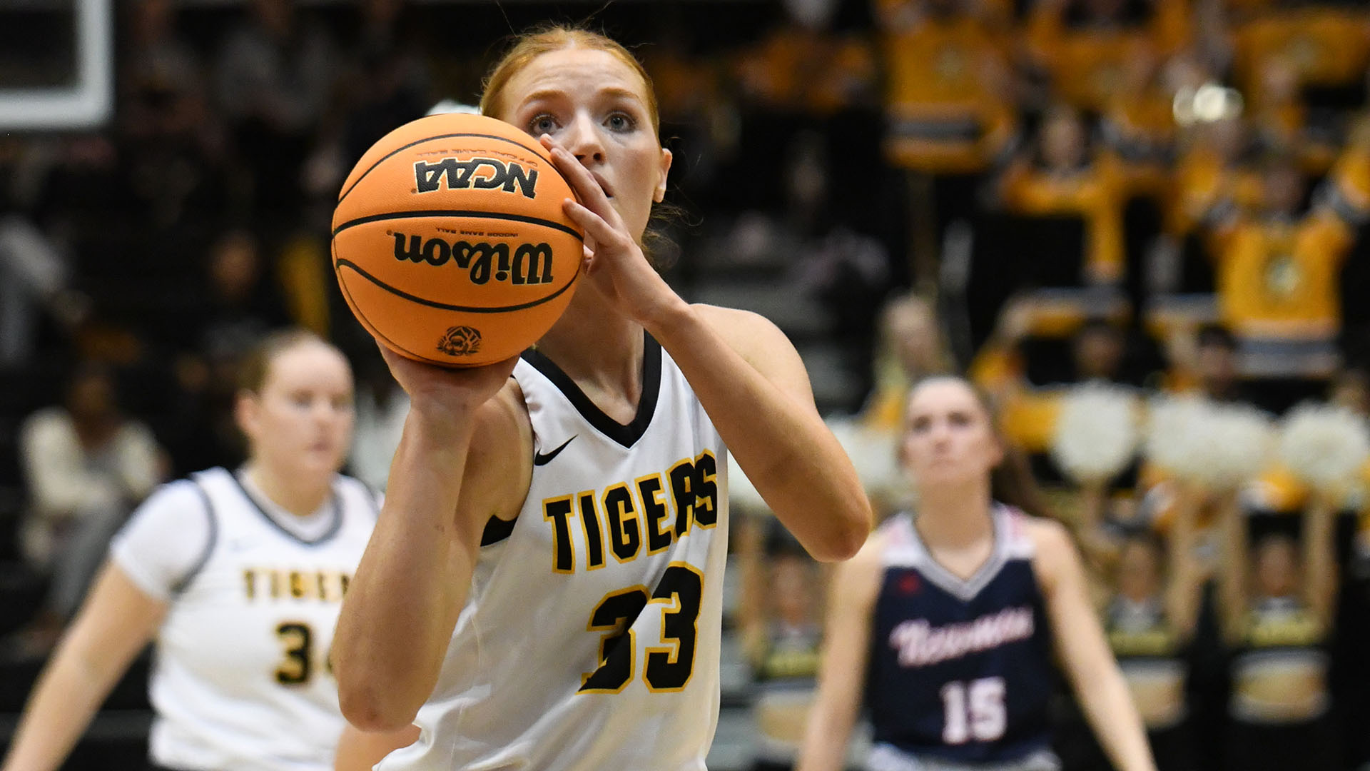 Hollenbeck's Career High Pushes Tigers Past Jets - FHSU Athletics