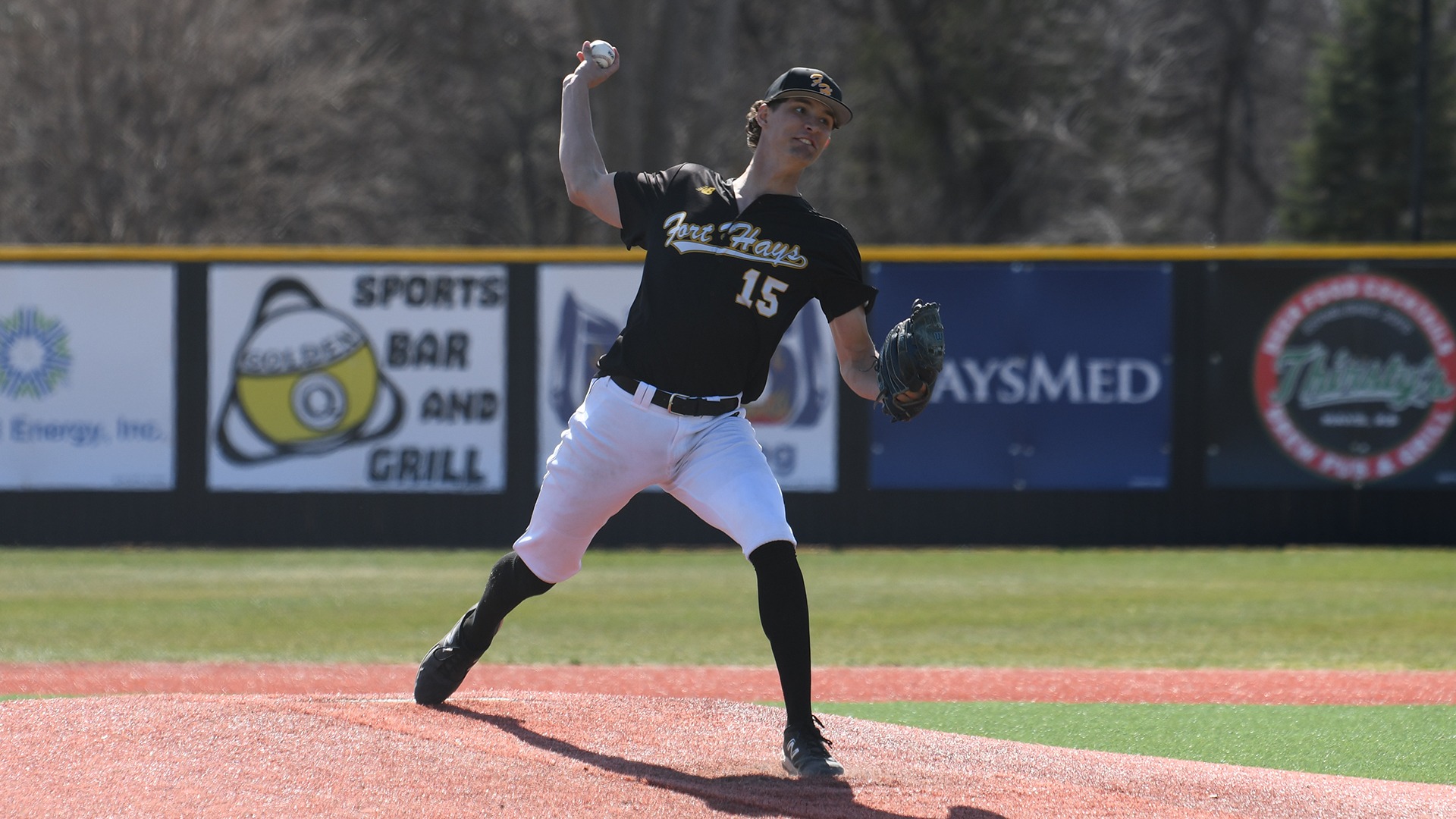 Baseball Opens MWSU Series with Run-Rule Victory - FHSU Athletics