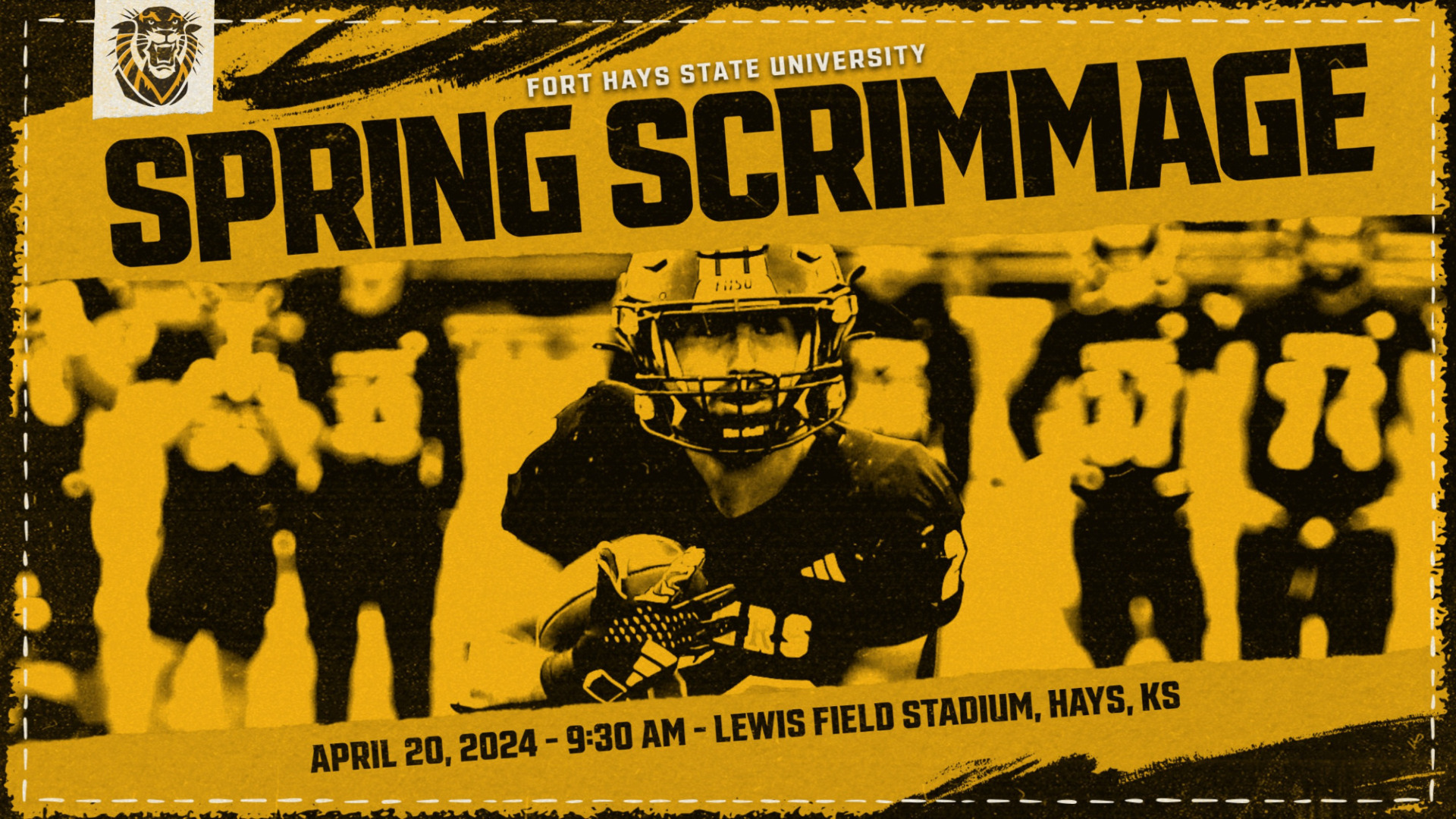 Spring Football Scrimmage Set for Saturday, April 20 - FHSU Athletics