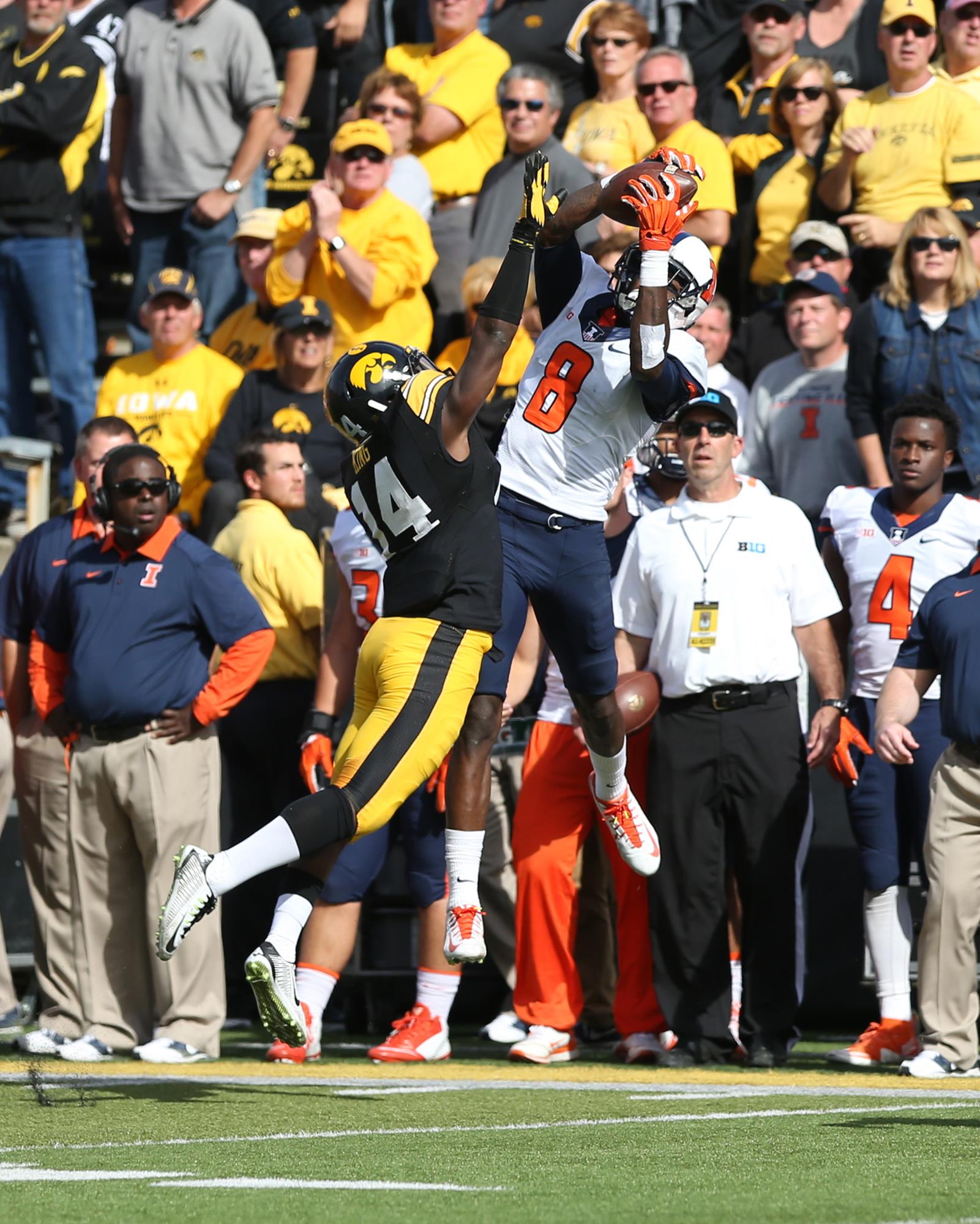 Geronimo Allison - 2015 - Football - University of Illinois Athletics