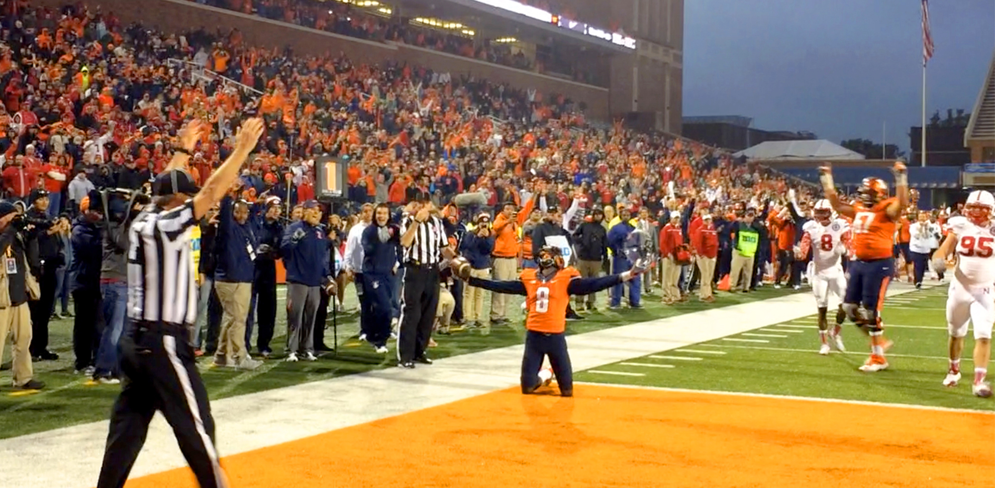 Geronimo Allison - 2015 - Football - University of Illinois Athletics