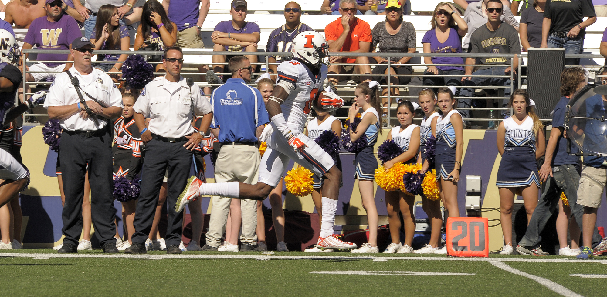 Geronimo Allison - 2015 - Football - University of Illinois Athletics