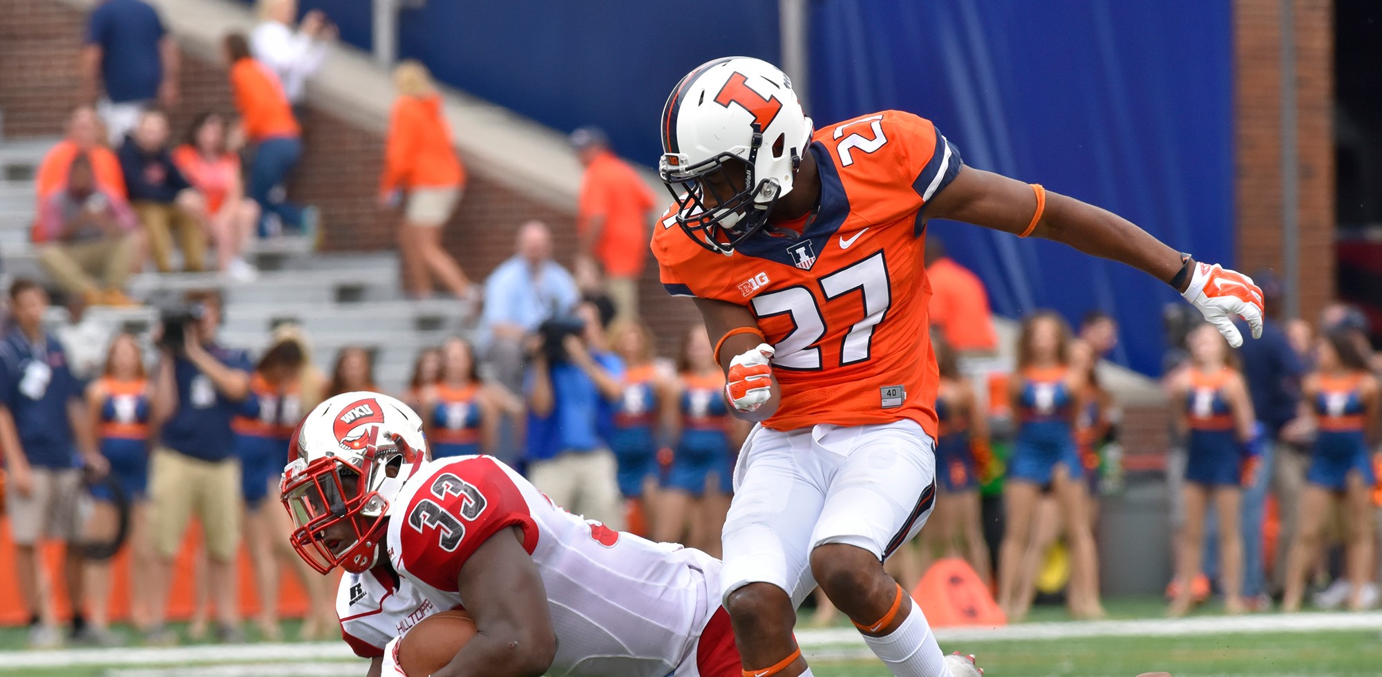 Eaton Spence - 2015 - Football - University of Illinois Athletics