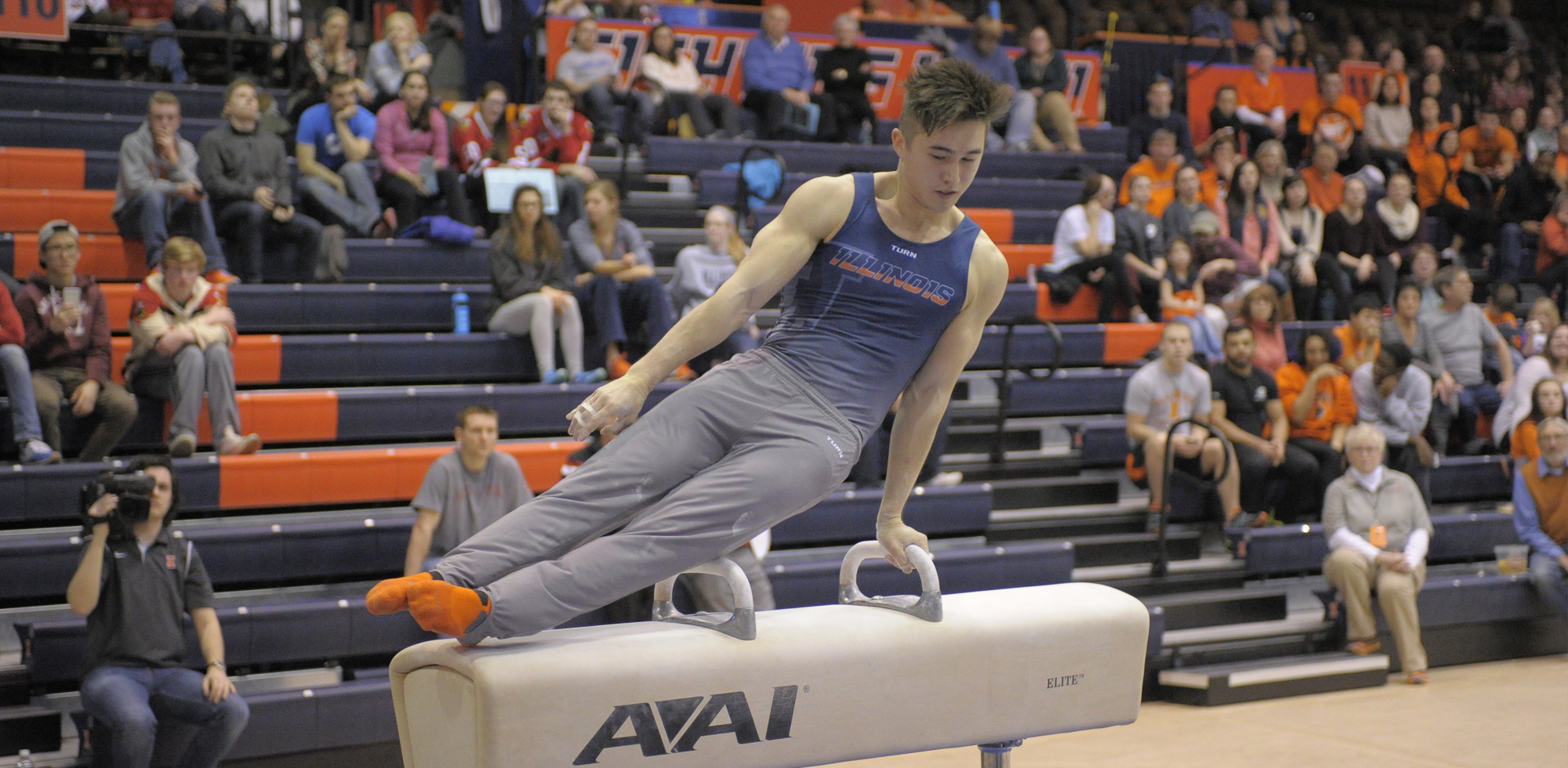 Tom Gibbs - 2017 - Men's Gymnastics - University of Illinois Athletics