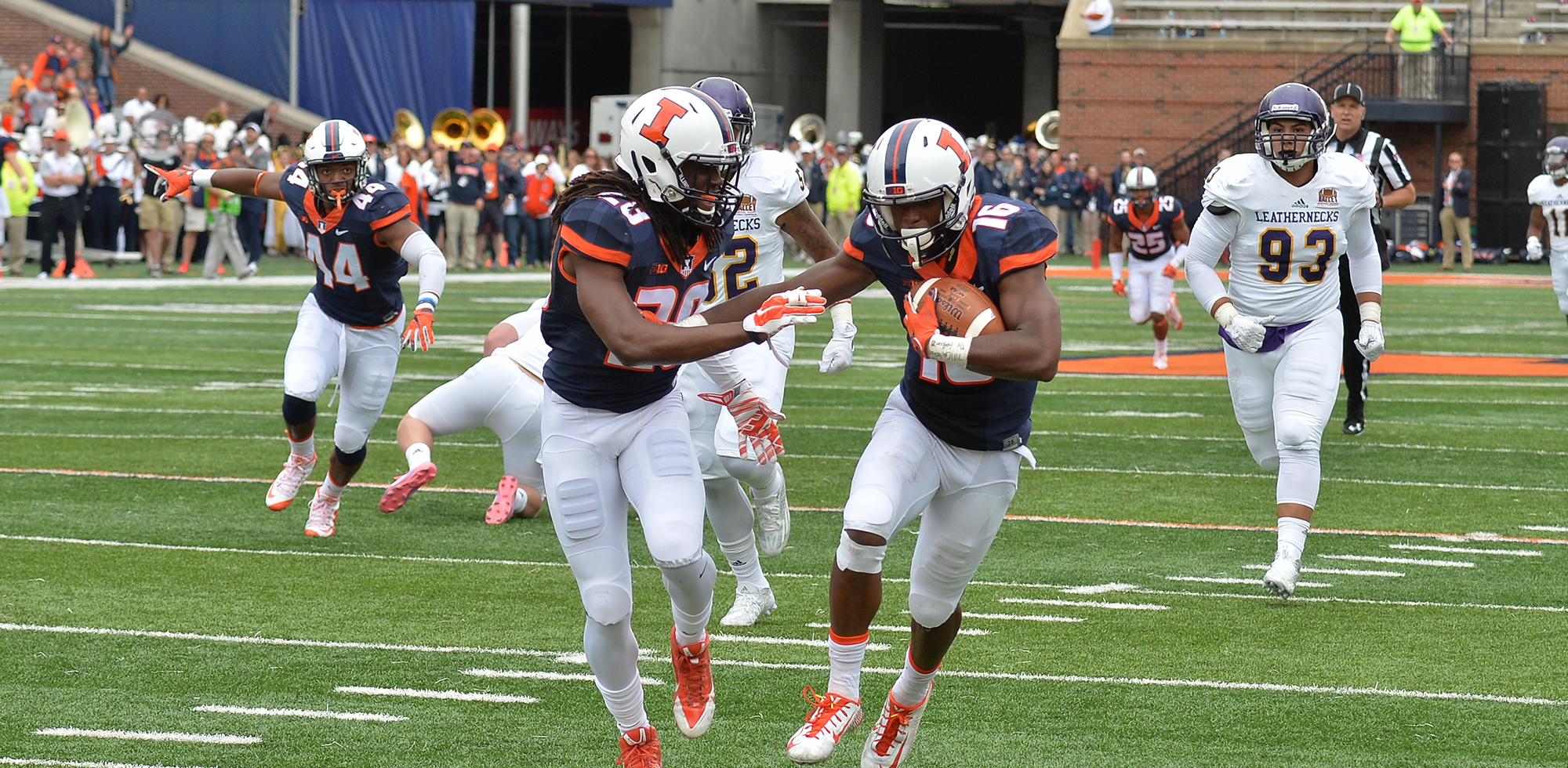 Marchie Murdock - 2015 - Football - University of Illinois Athletics