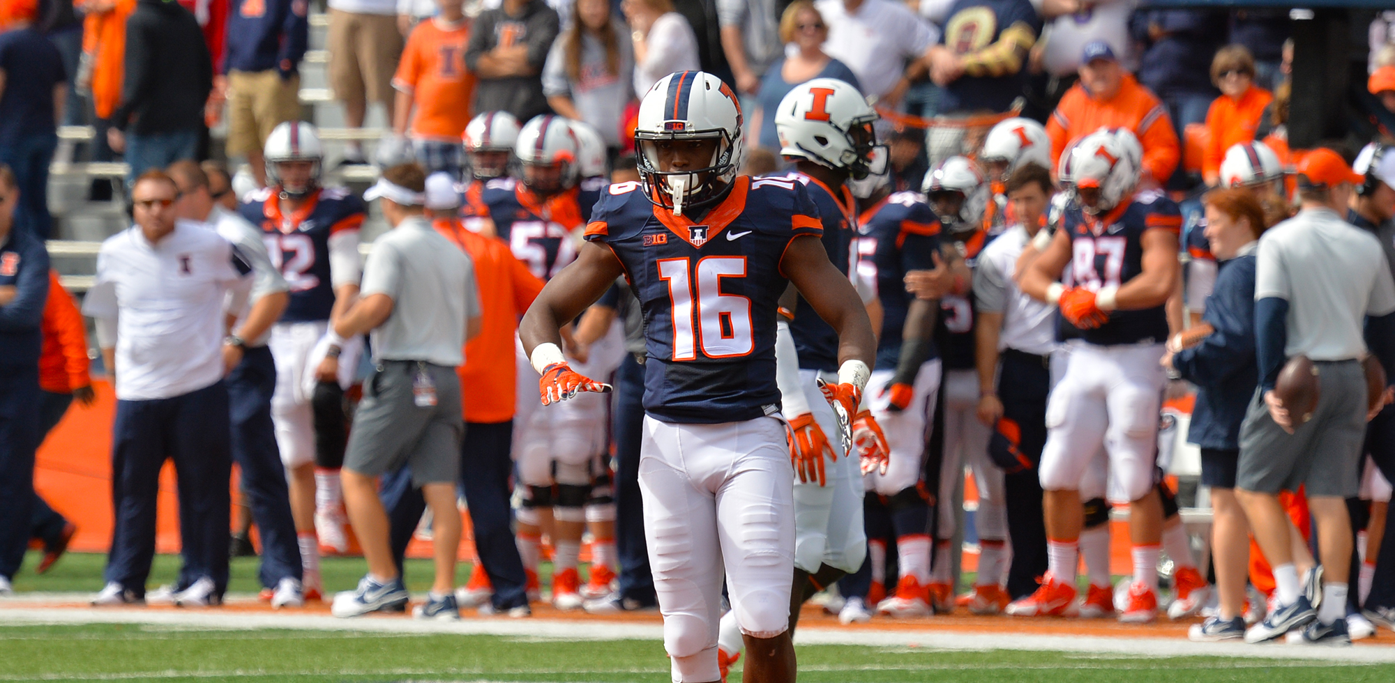 Marchie Murdock - 2015 - Football - University of Illinois Athletics