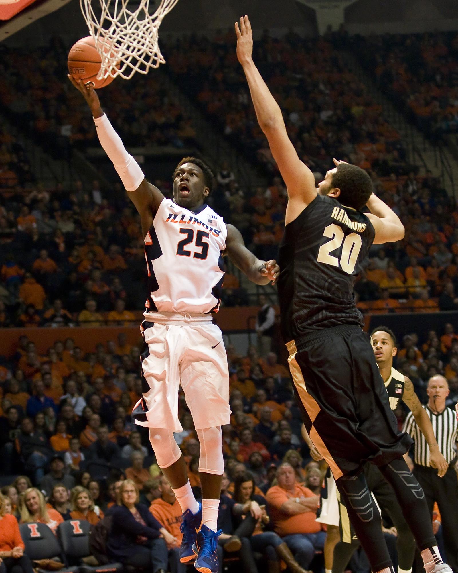 Kendrick Nunn - 2015-16 - Men's Basketball - University of Illinois ...