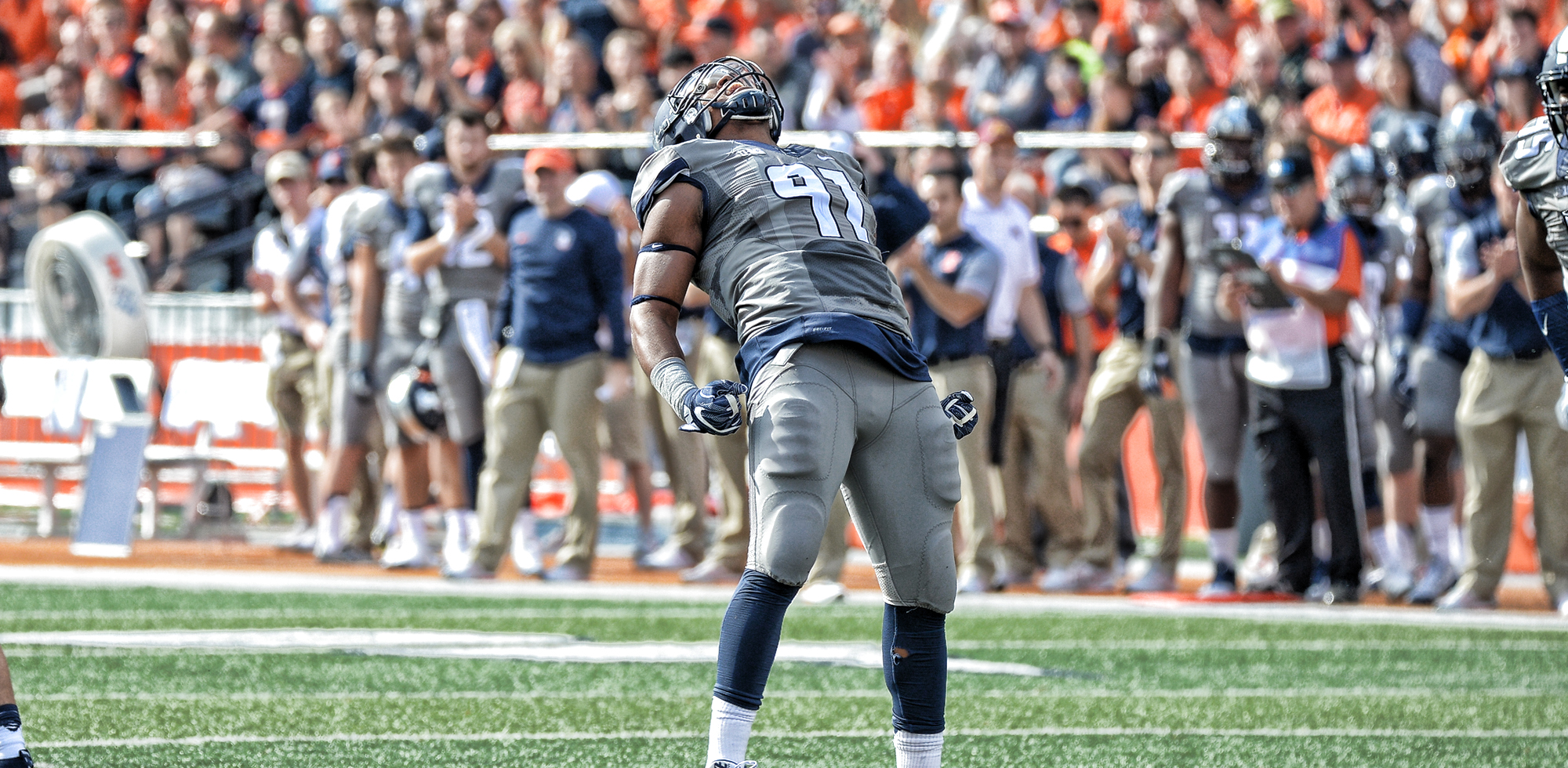 Dawuane Smoot - 2016 - Football - University of Illinois Athletics