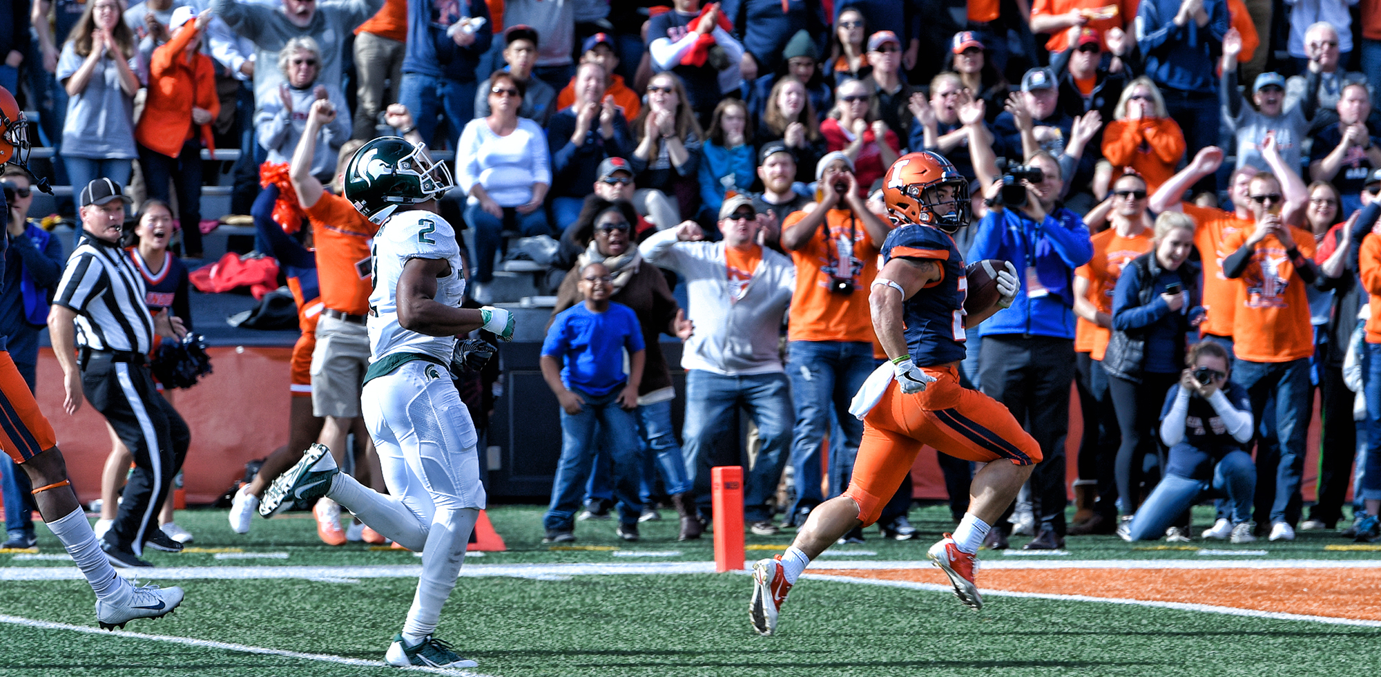 Kendrick Foster - 2017 - Football - University of Illinois Athletics