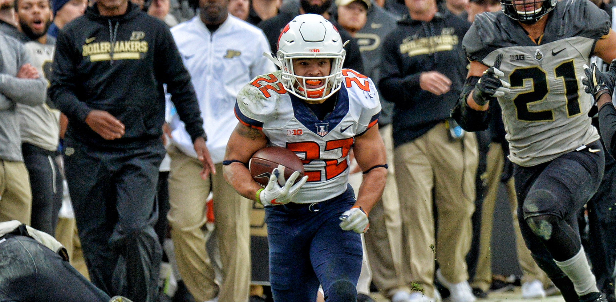 Kendrick Foster - 2017 - Football - University of Illinois Athletics