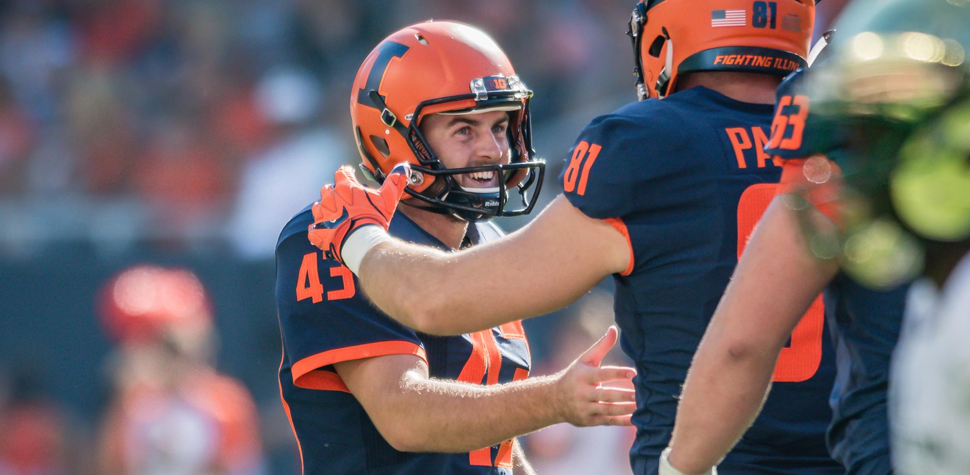 Chase McLaughlin - 2018 - Football - University of Illinois Athletics