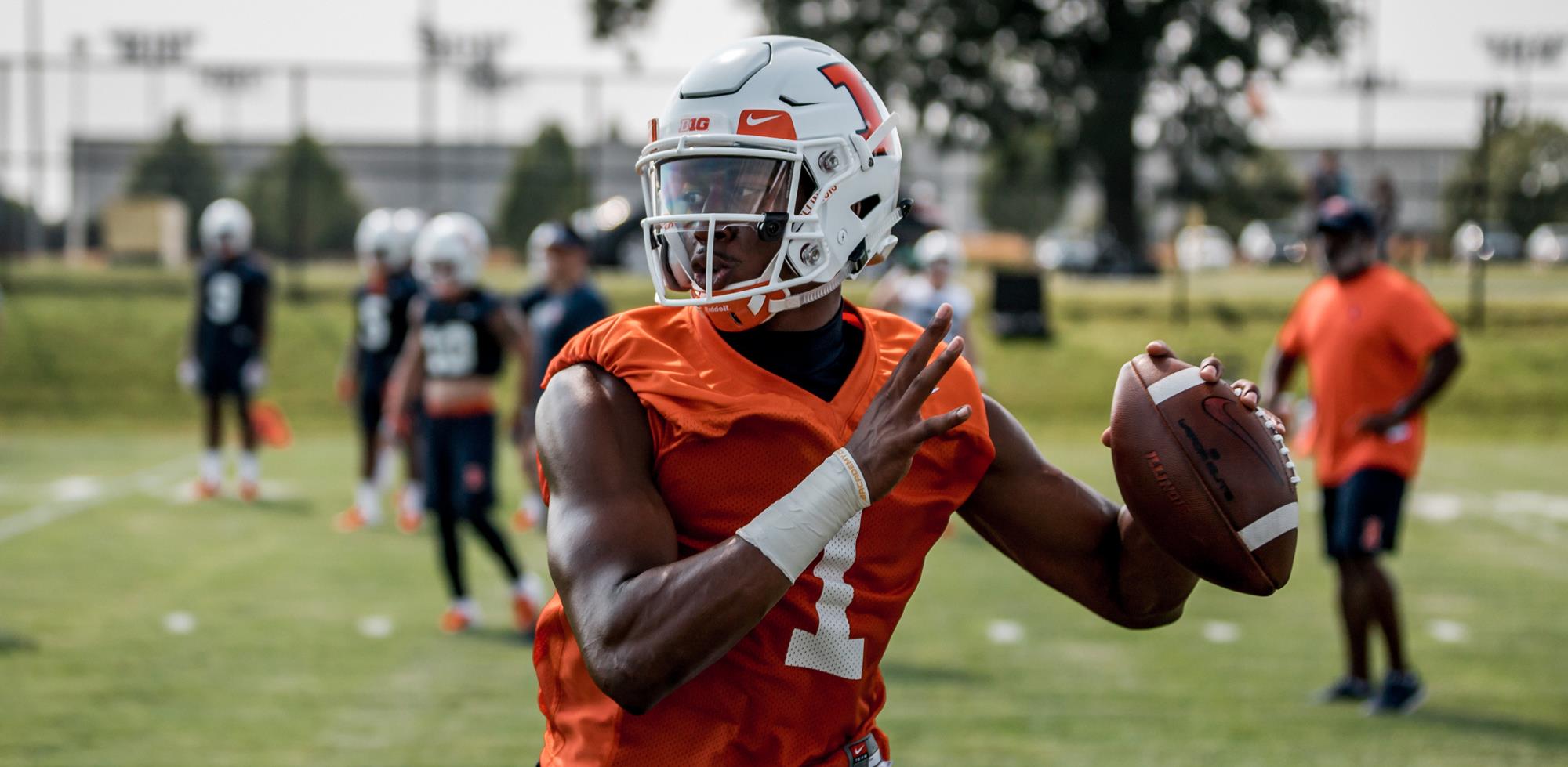 AJ Bush Jr. - 2018 - Football - University of Illinois Athletics