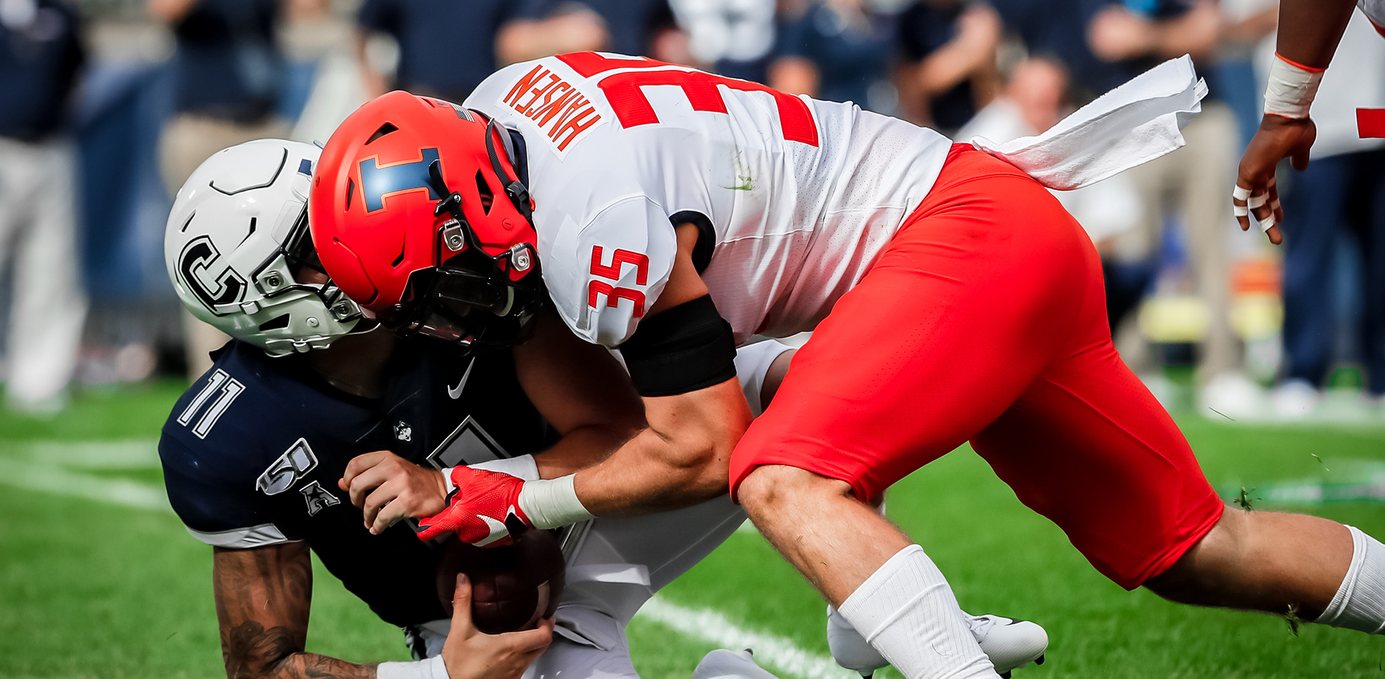 Jake Hansen - 2021 - Football - University of Illinois Athletics