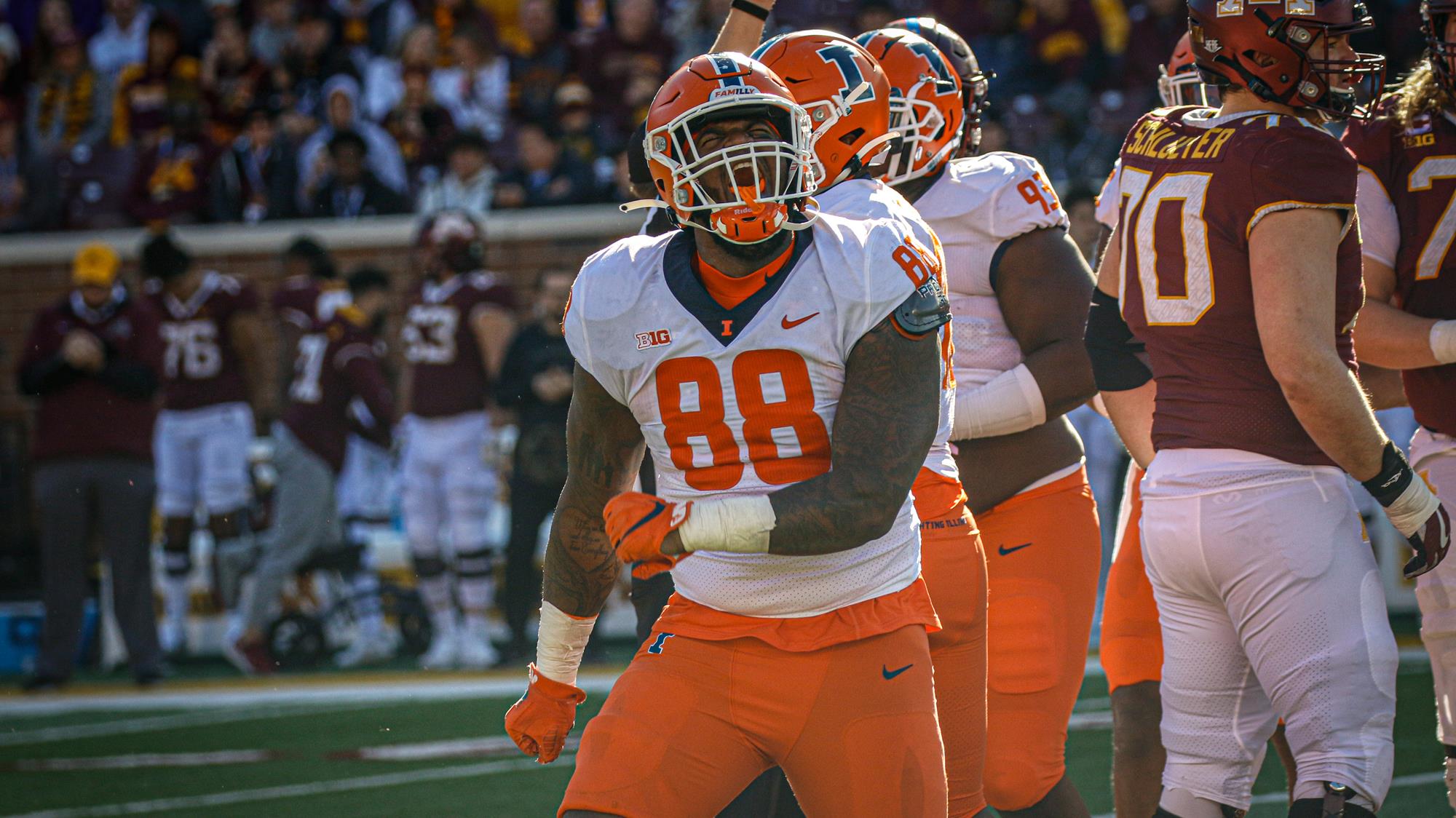 Keith Randolph Jr. - 2023 - Football - University of Illinois Athletics