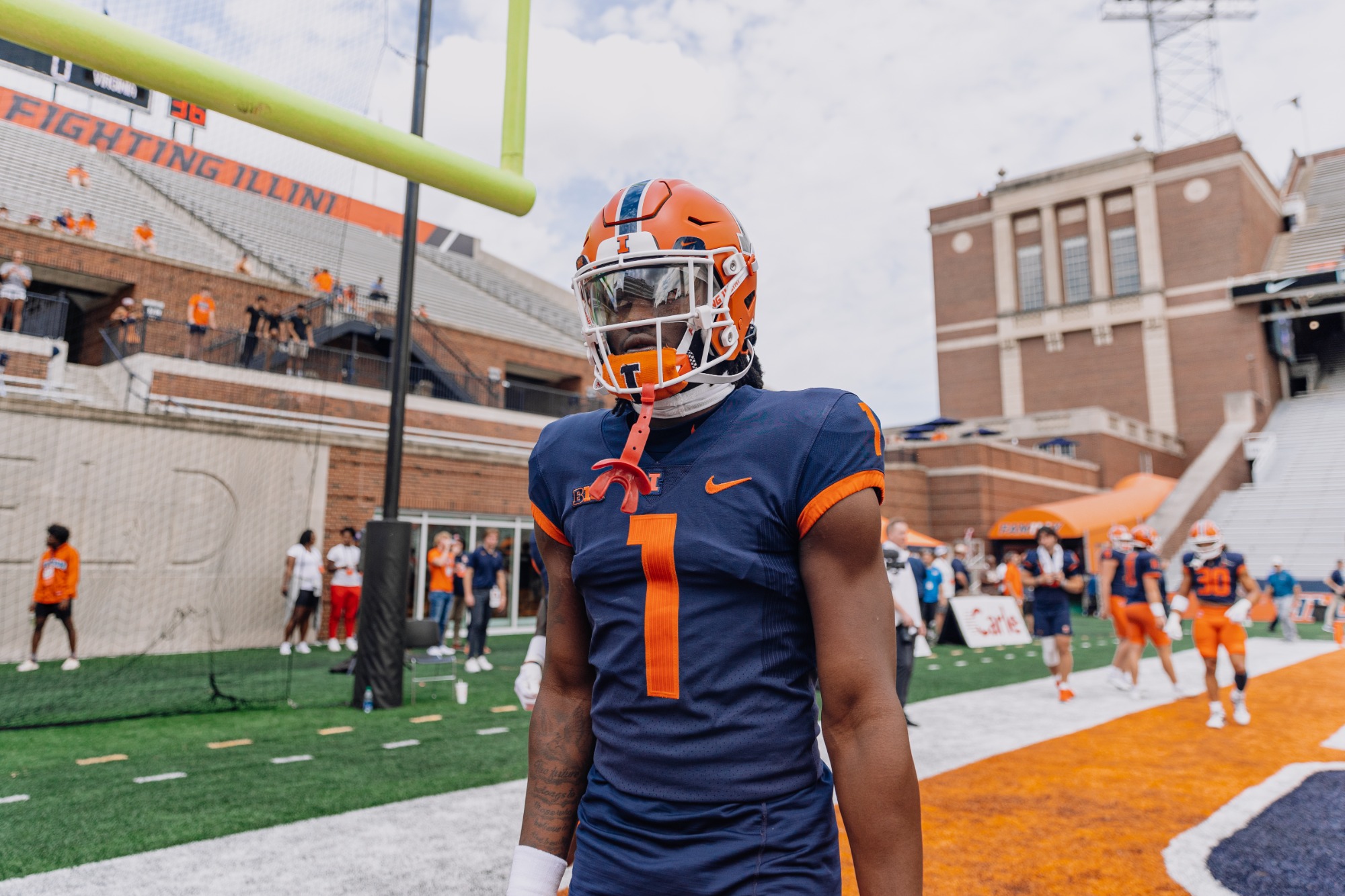 Kionte Curry - 2022 - Football - University of Illinois Athletics