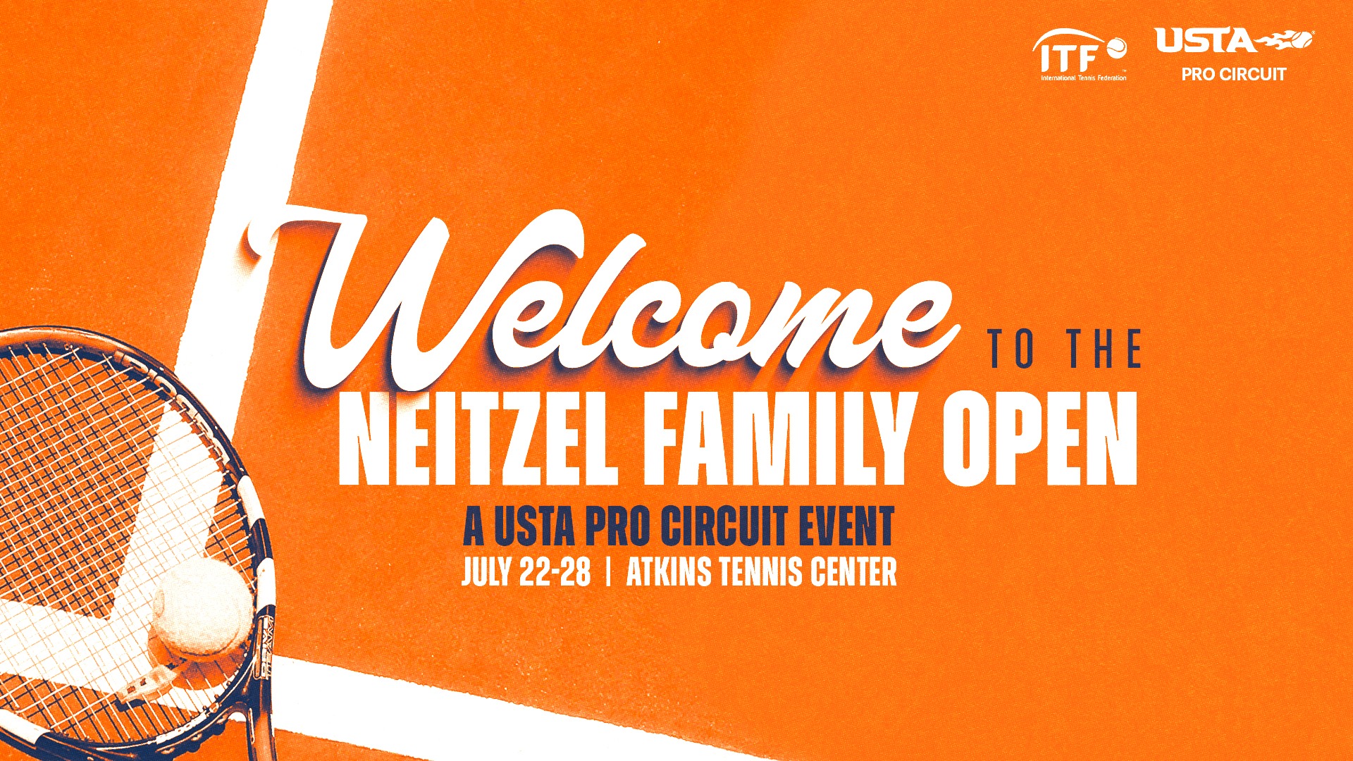 Atkins Tennis Center to Host Neitzel Family Open from July 22-28 ...
