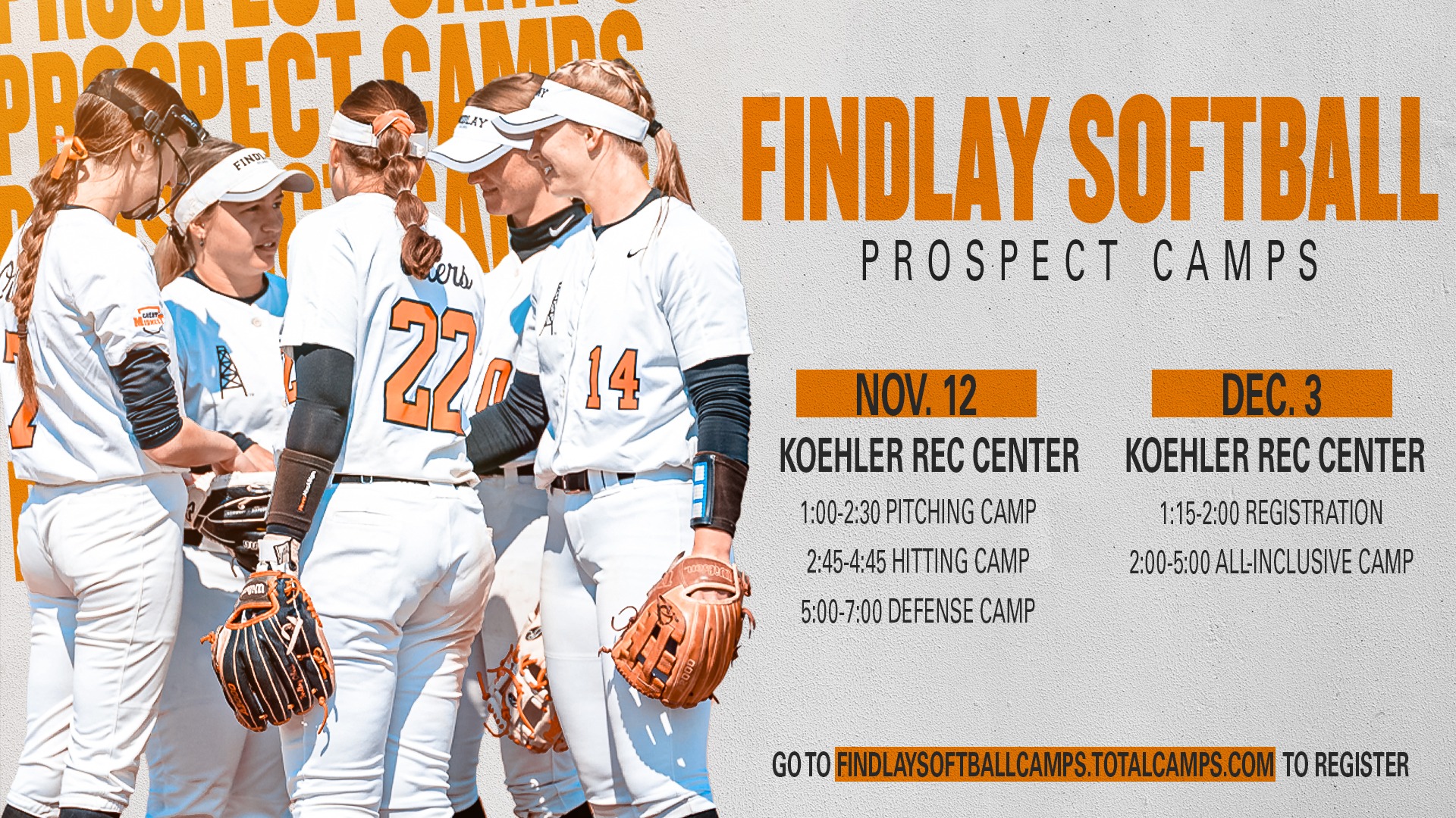Softball Announces Winter Prospect Camps - University of Findlay