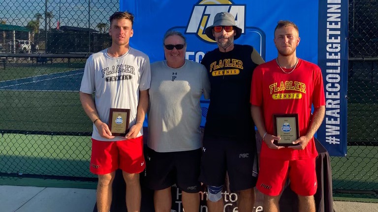 Baptiste Mercier and Simon Malis win doubles title at Mercer Gridiron ...