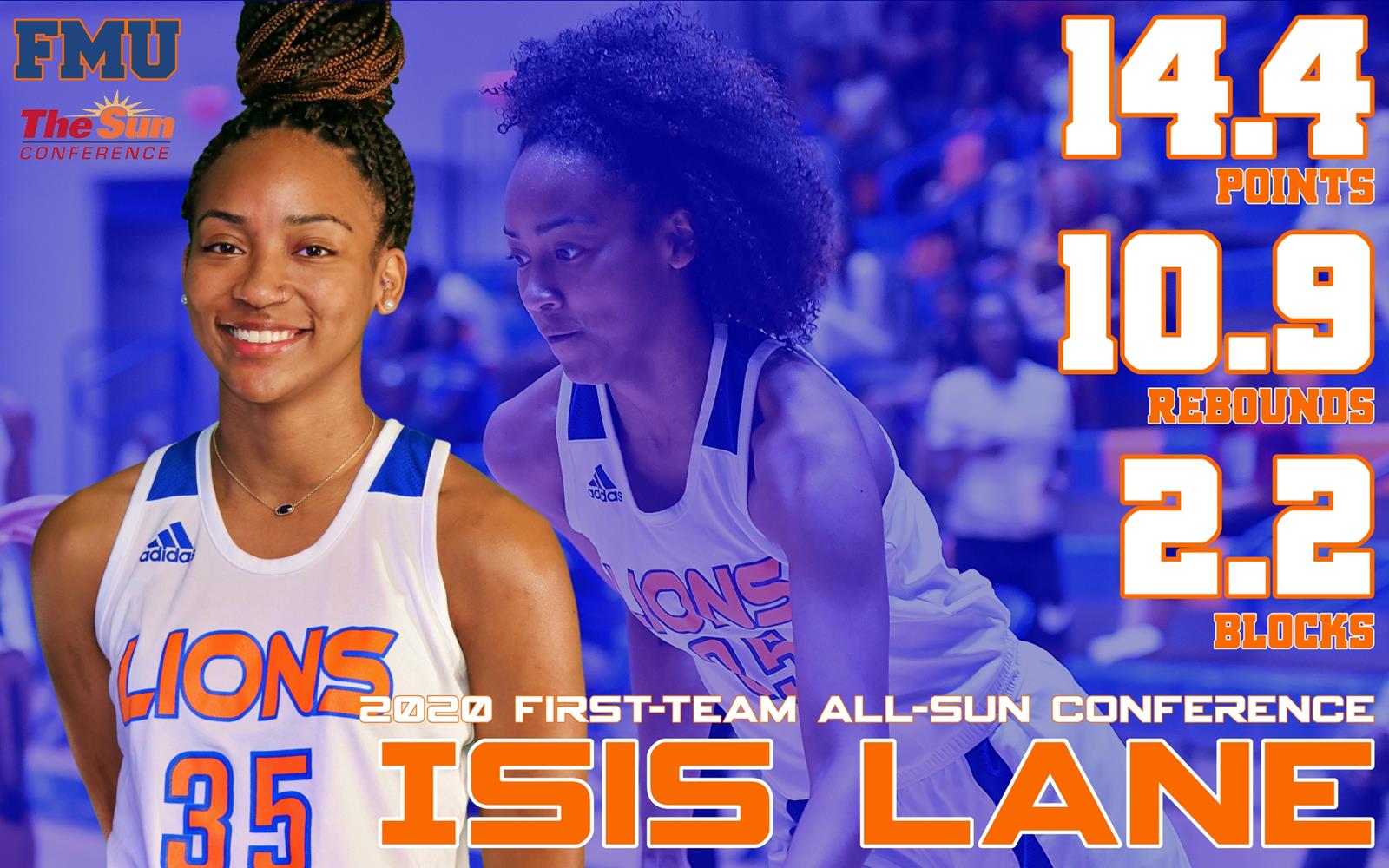 Isis Lane - 2019-20 - Women's Basketball - Florida Memorial University ...