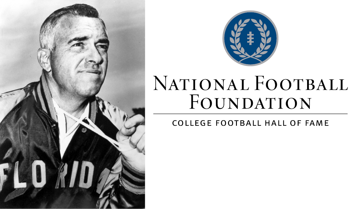 Hall of Fame Coaching Legend Ray Graves from the University of Florida ...