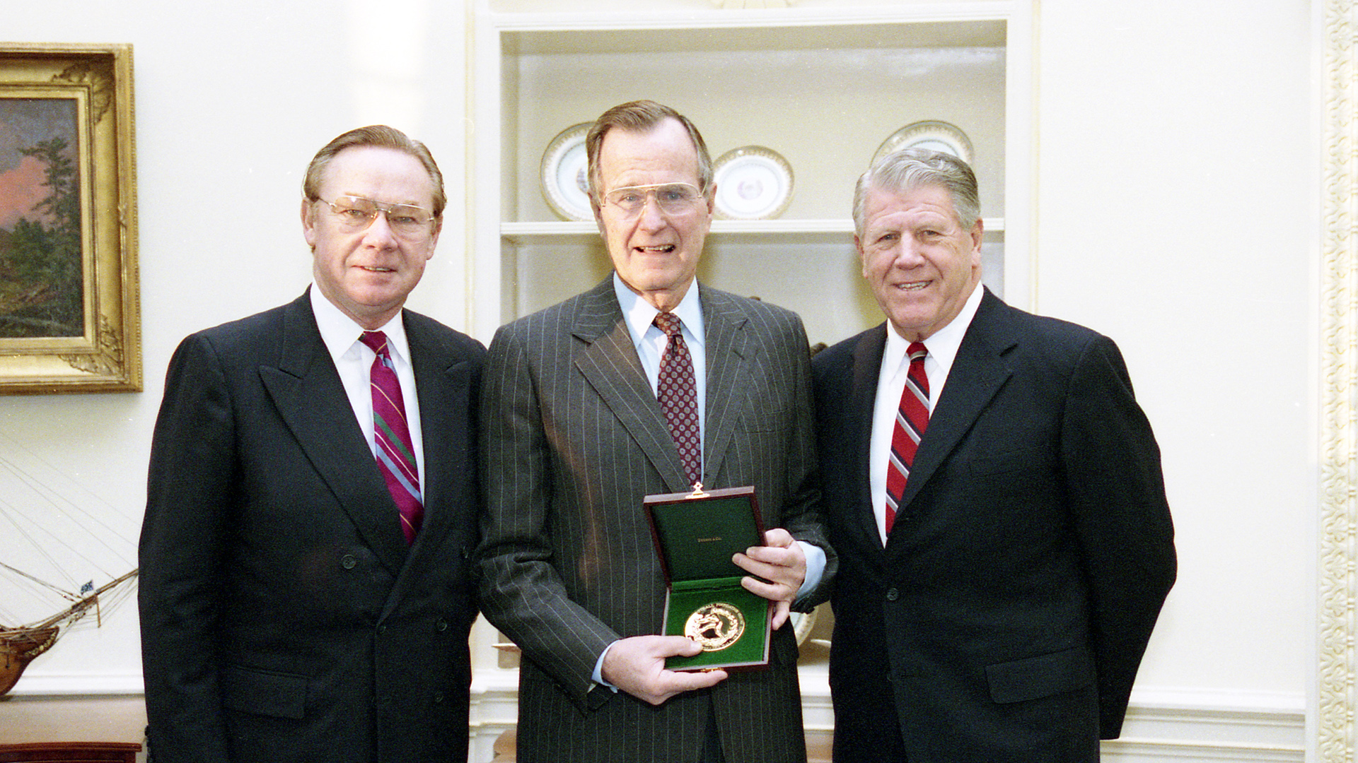 NFF Mourns the Passing of 1991 Gold Medal recipient U.S. President ...