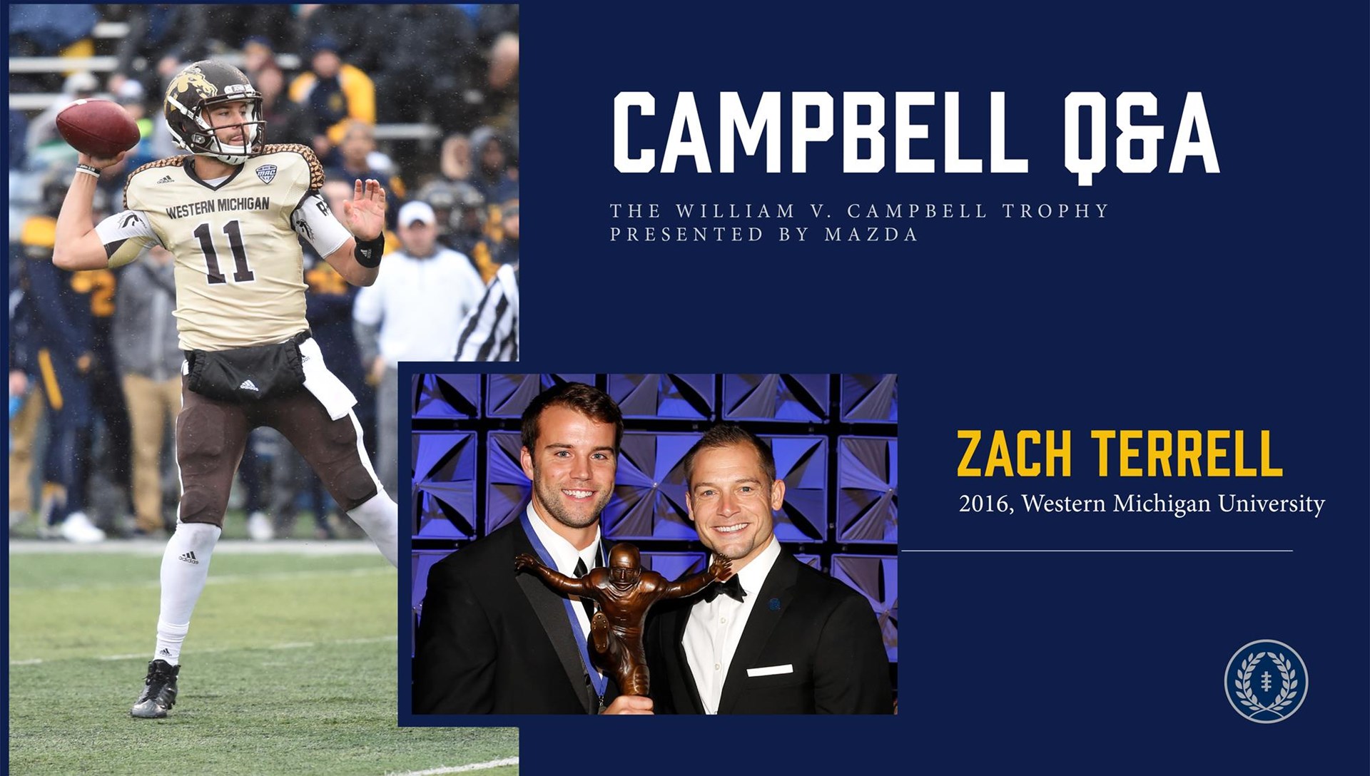 A Campbell Q&A with Zach Terrell - National Football Foundation