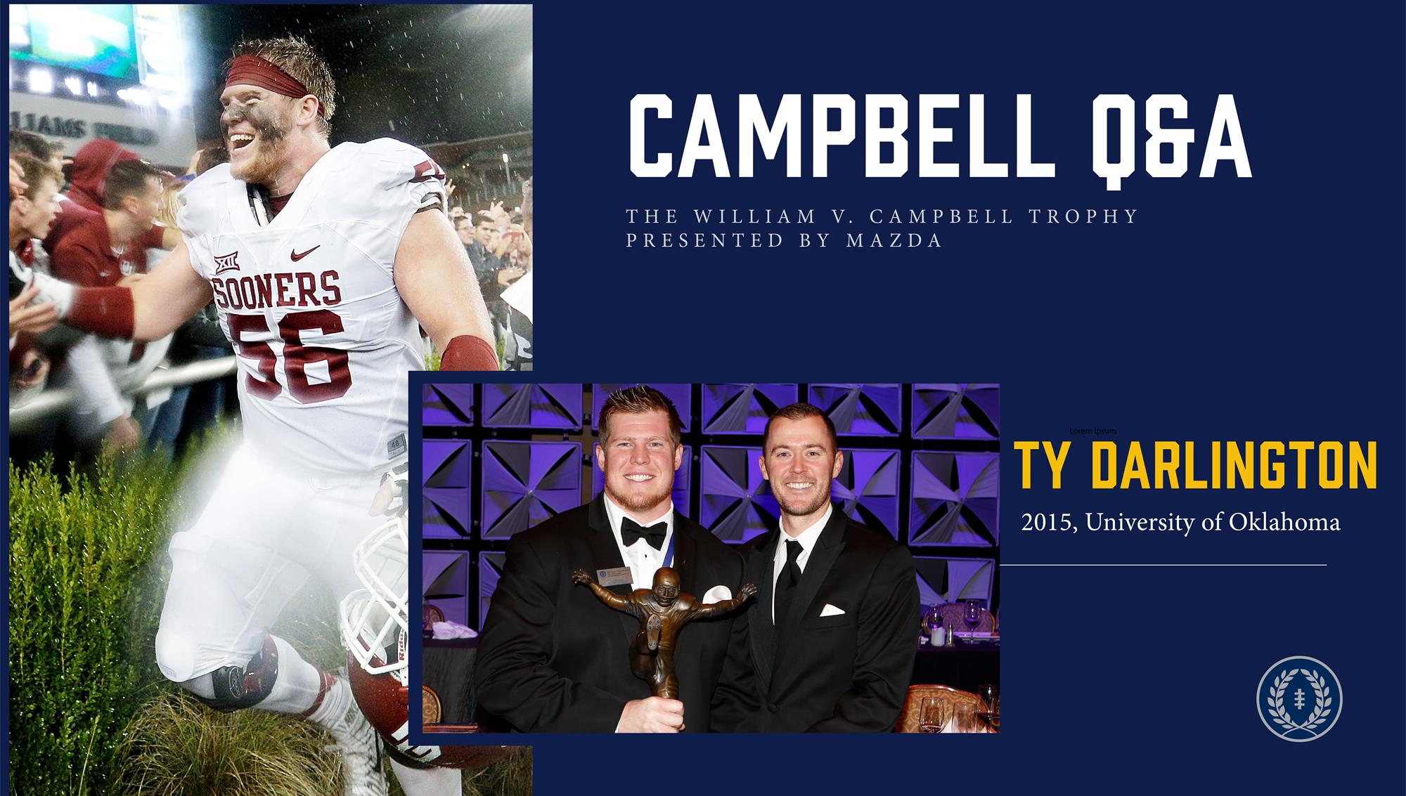 A Campbell Q&A with Ty Darlington - National Football Foundation