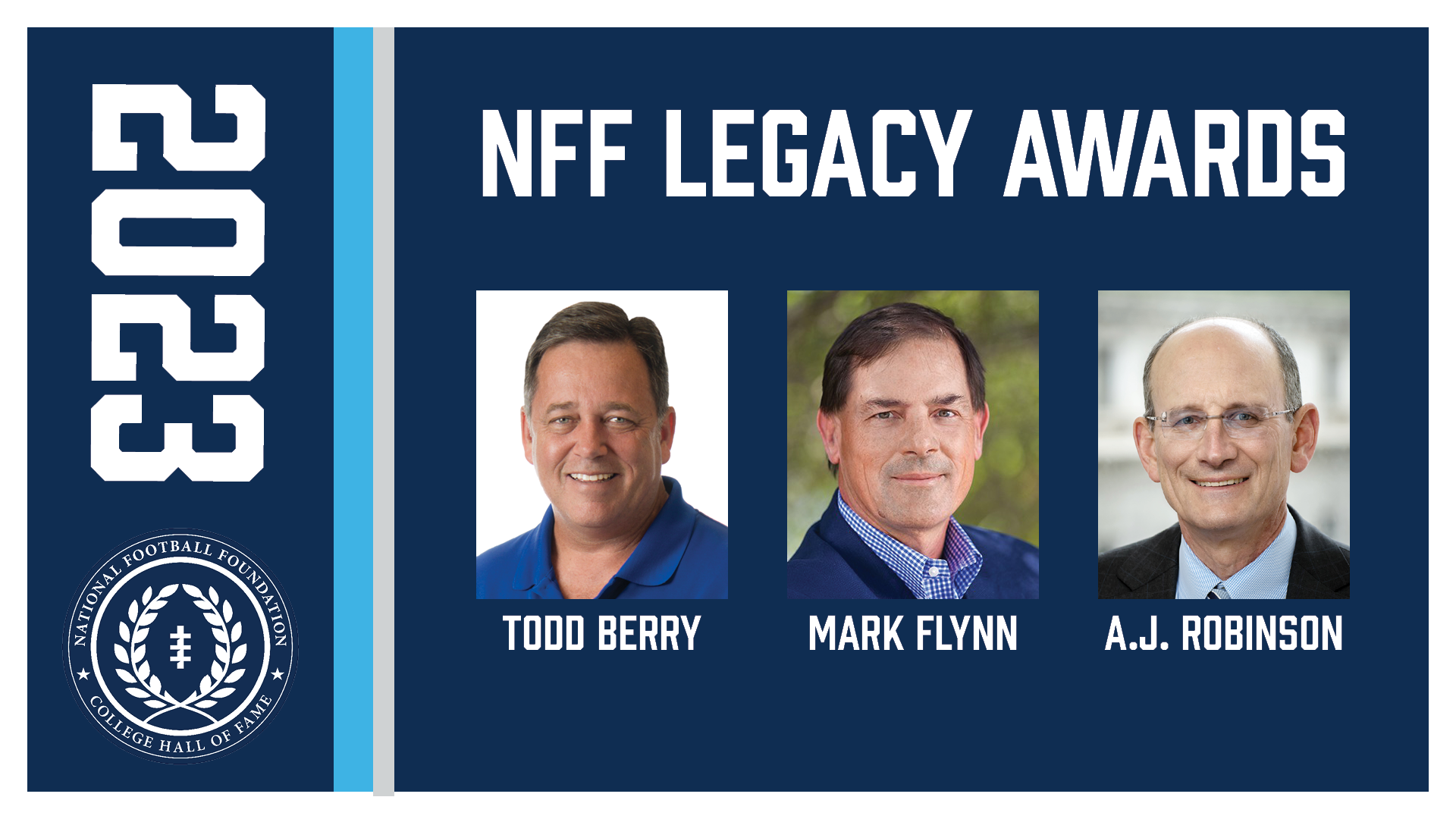 NFF Names 2023 Legacy Award Recipients - National Football Foundation