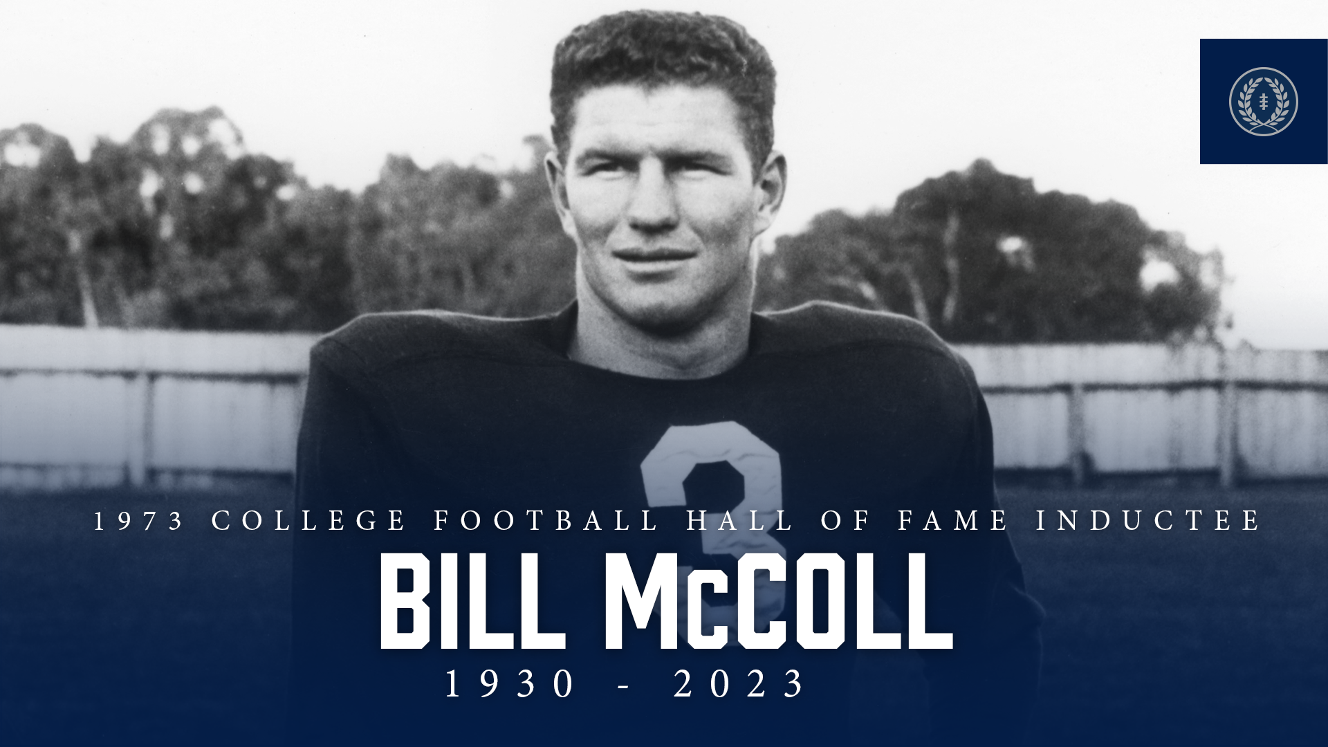 Hall of Famer Bill McColl Passes Away - National Football Foundation