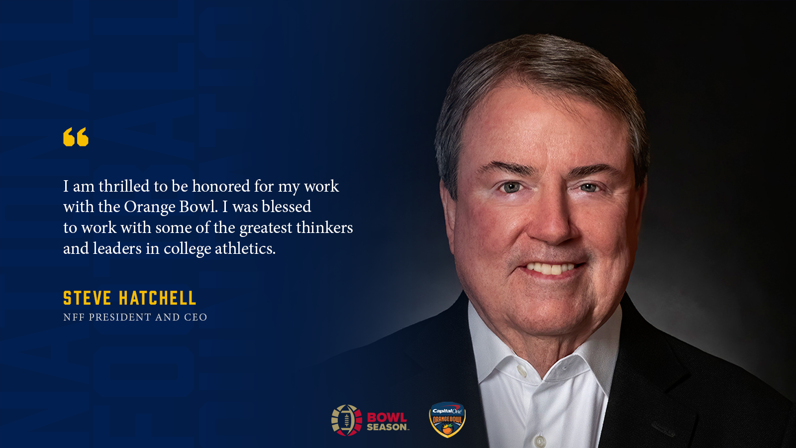 Steve Hatchell to Enter Bowl Season Leadership Hall of Fame - National ...