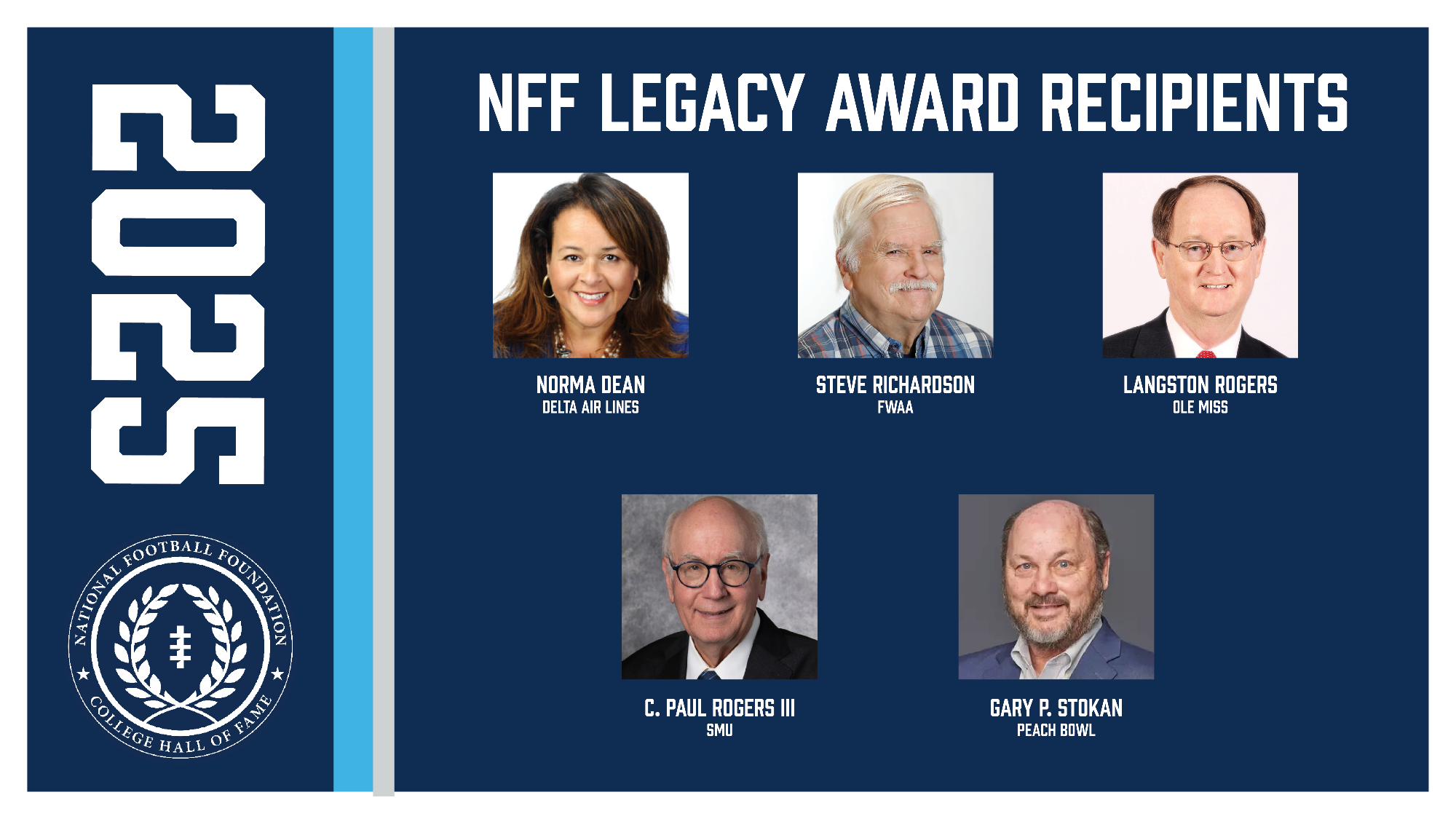 NFF Announces Illustrious 2021 College Football Hall of Fame Class ...