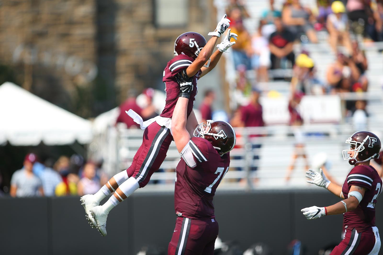Football Enjoys Record-Setting Day - Fordham University Athletics