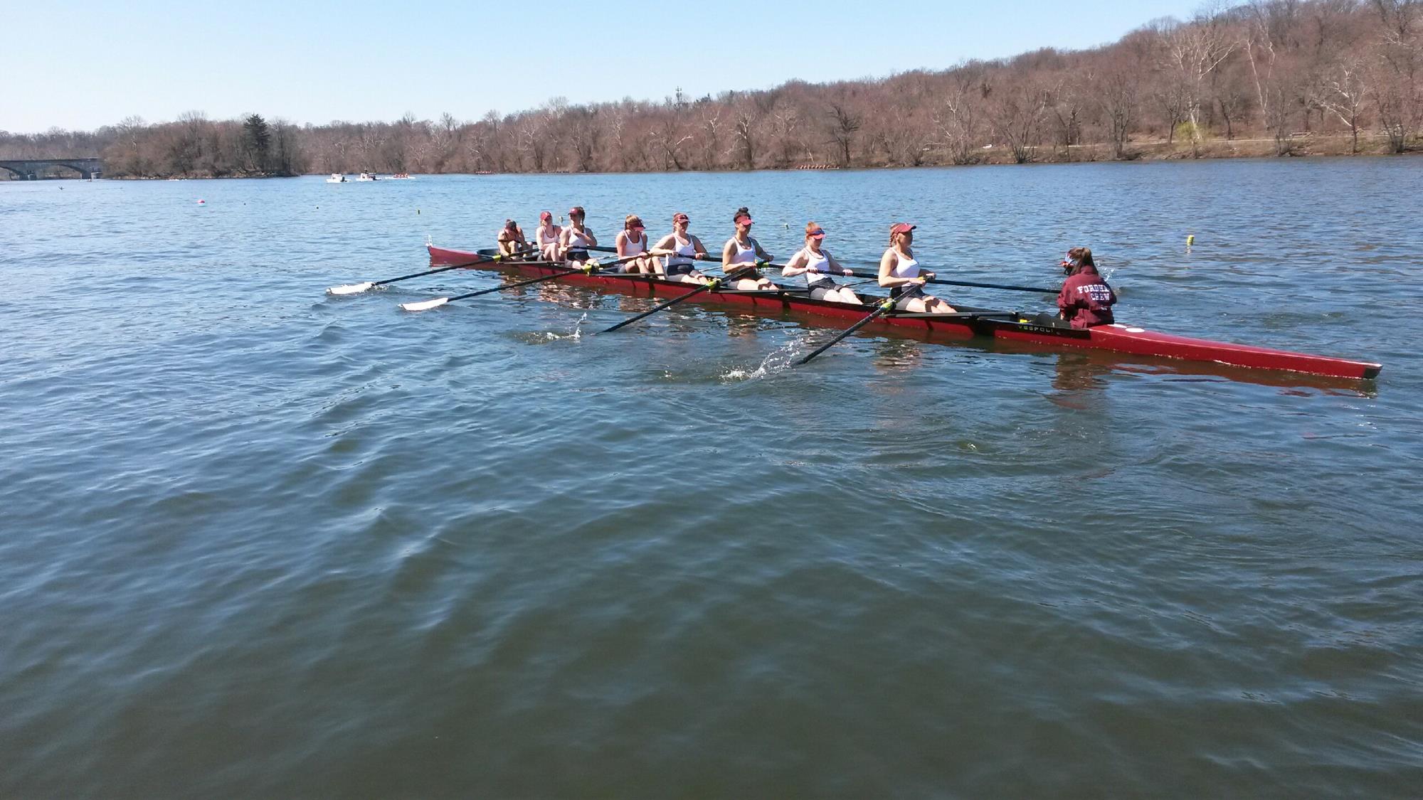 Rowing Competes at Head of the Charles - Fordham University Athletics