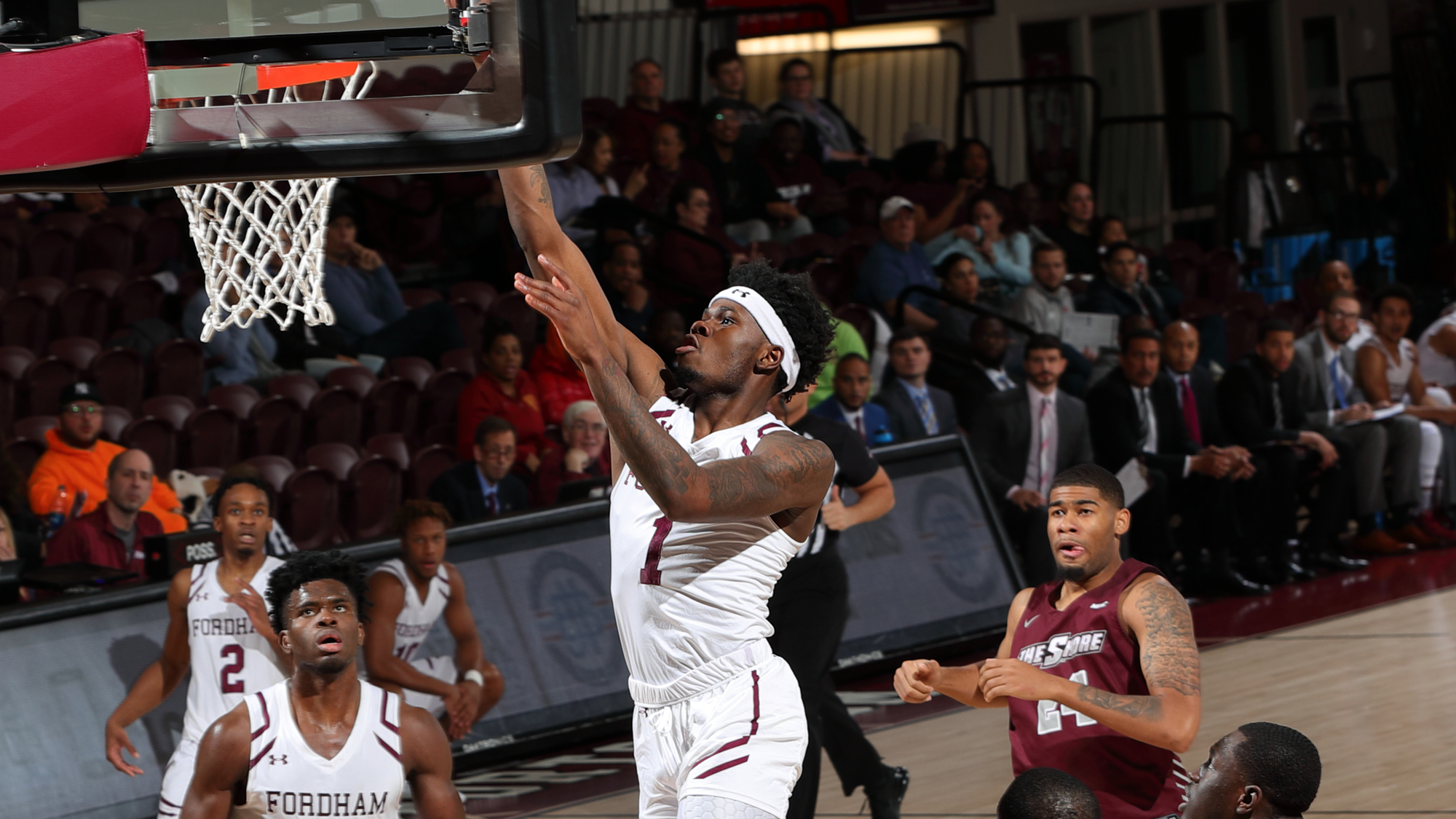 Men’s Basketball Takes Down UMES, 66-45 - Fordham University Athletics