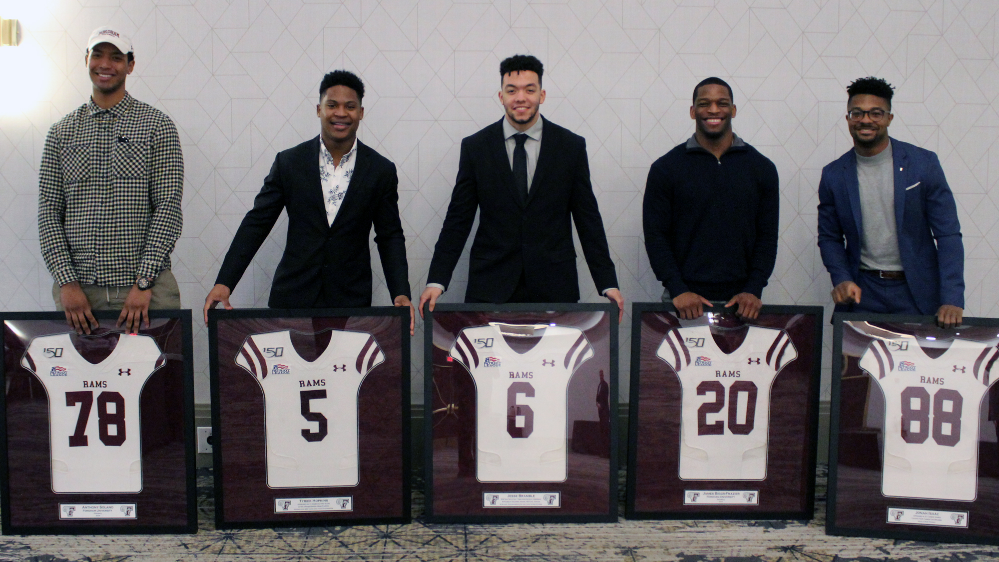 Rams Honored at Annual Fordham Football Awards Dinner - Fordham ...